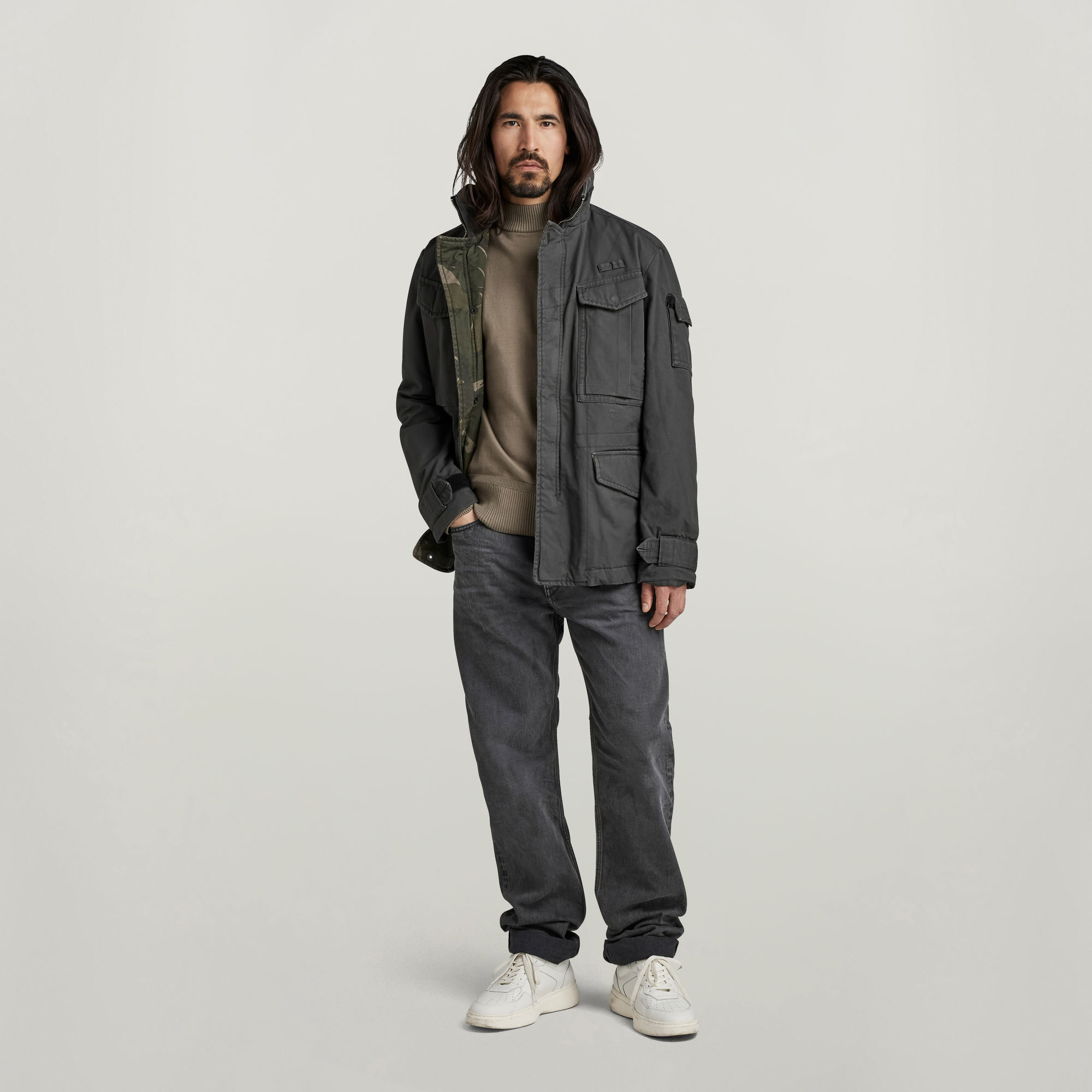 Padded Field Jacket | Grey | G-Star RAW®