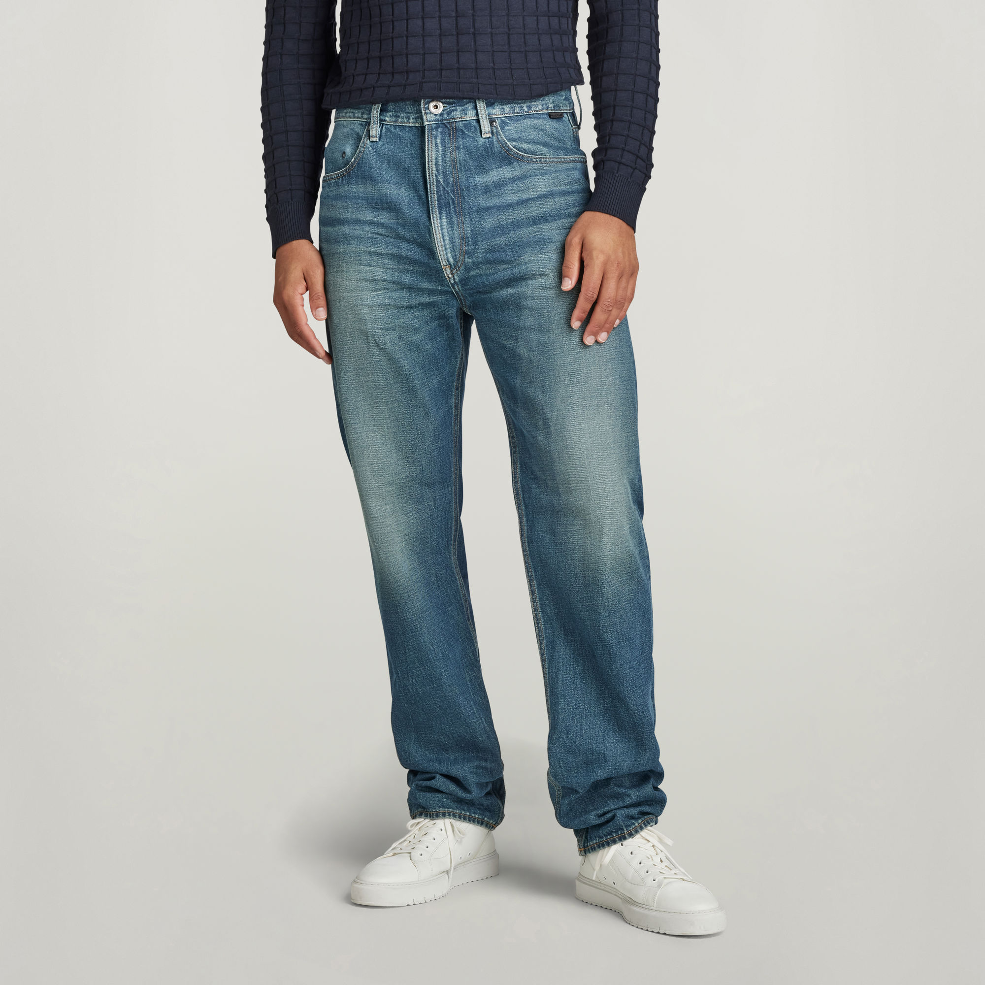 Jean Type 49 Relaxed Straight | Bleu moyen | G-Star RAW® FR