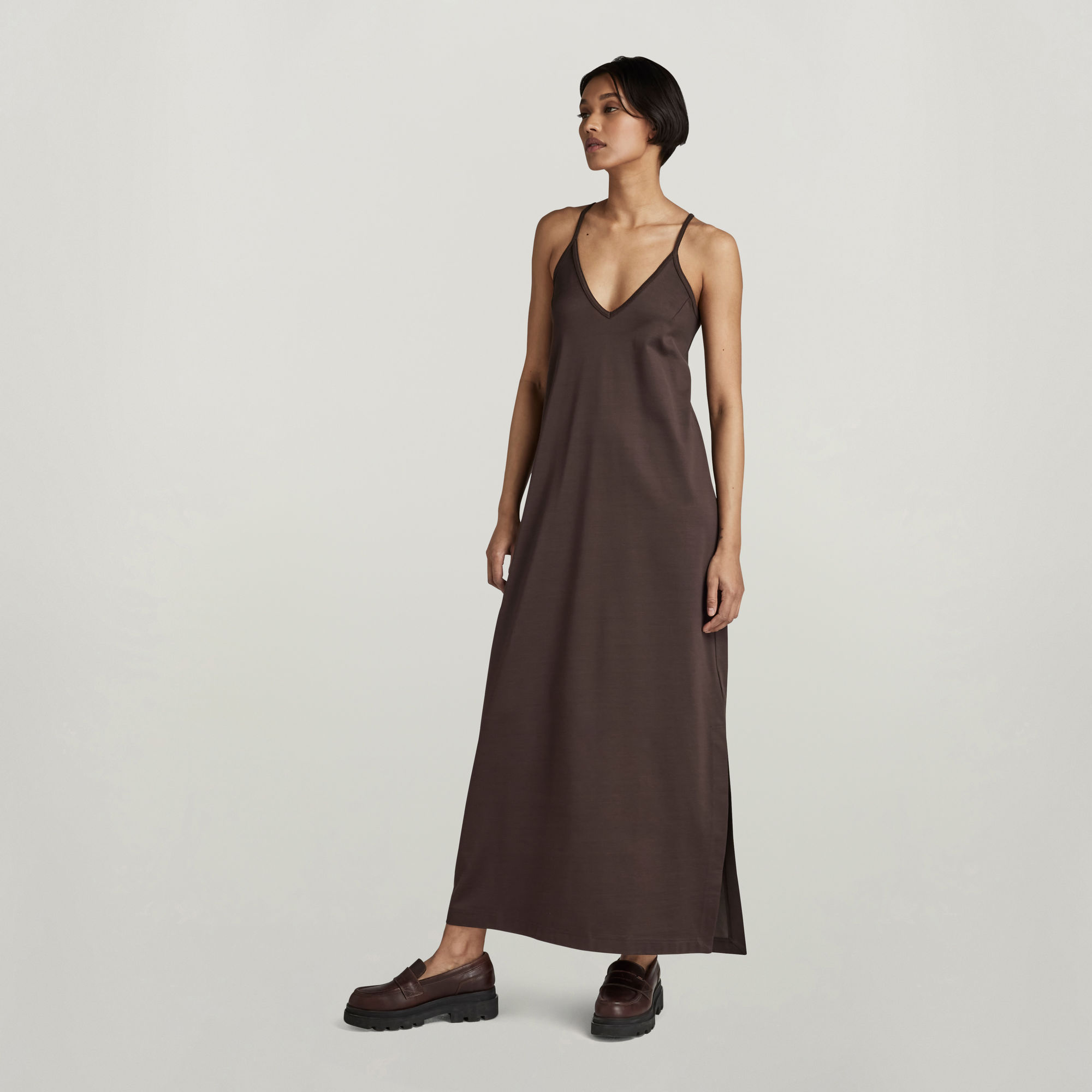 Slip Dress Loose | Women | Brown | G-Star RAW®