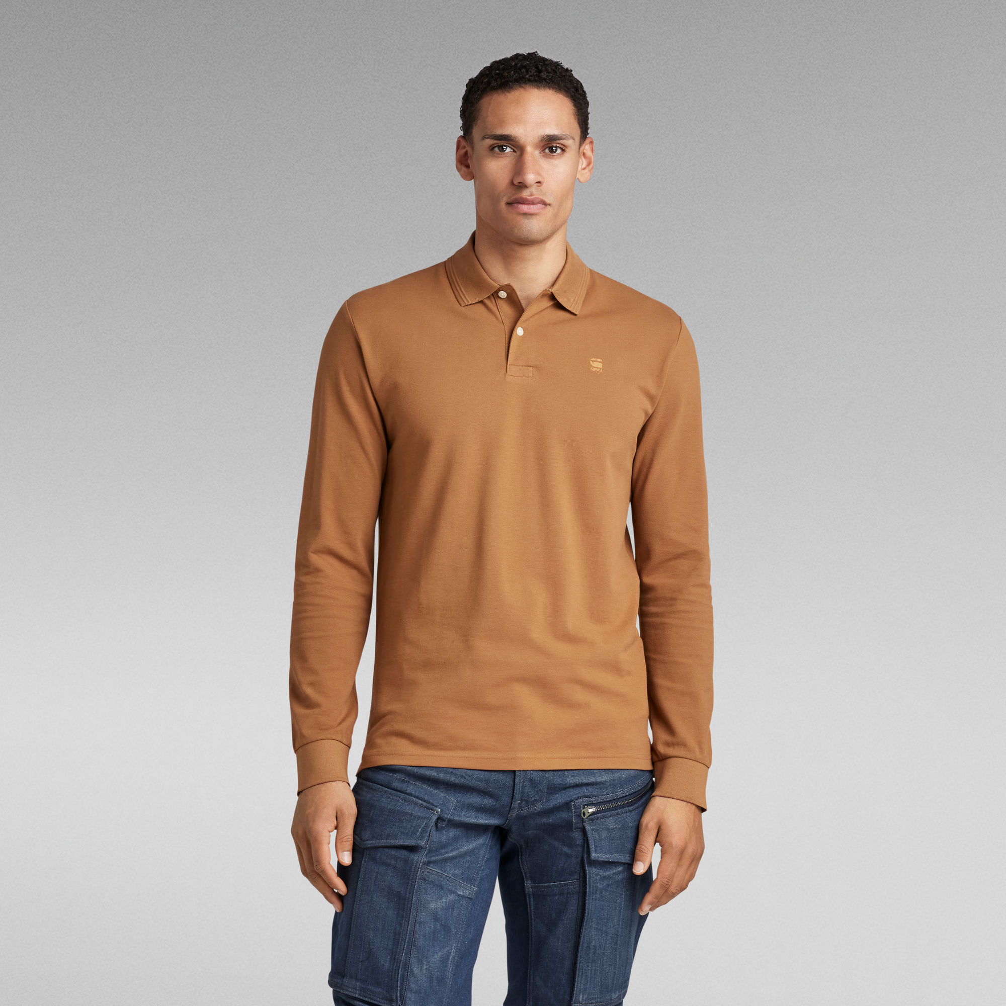 Dunda Core Polo | Brown | G-Star RAW®
