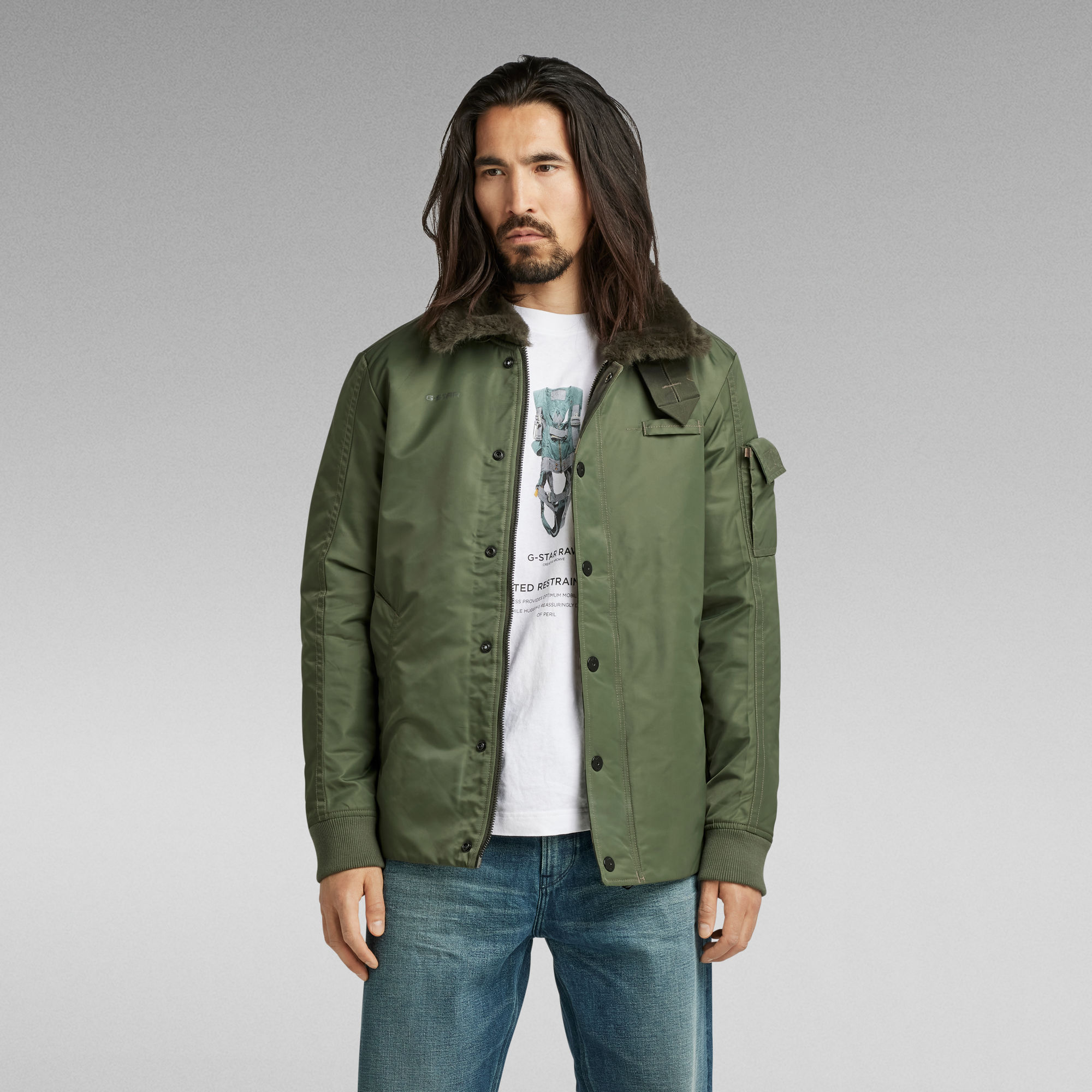 Unisex Field Liner Jacket | Green | G-Star RAW®