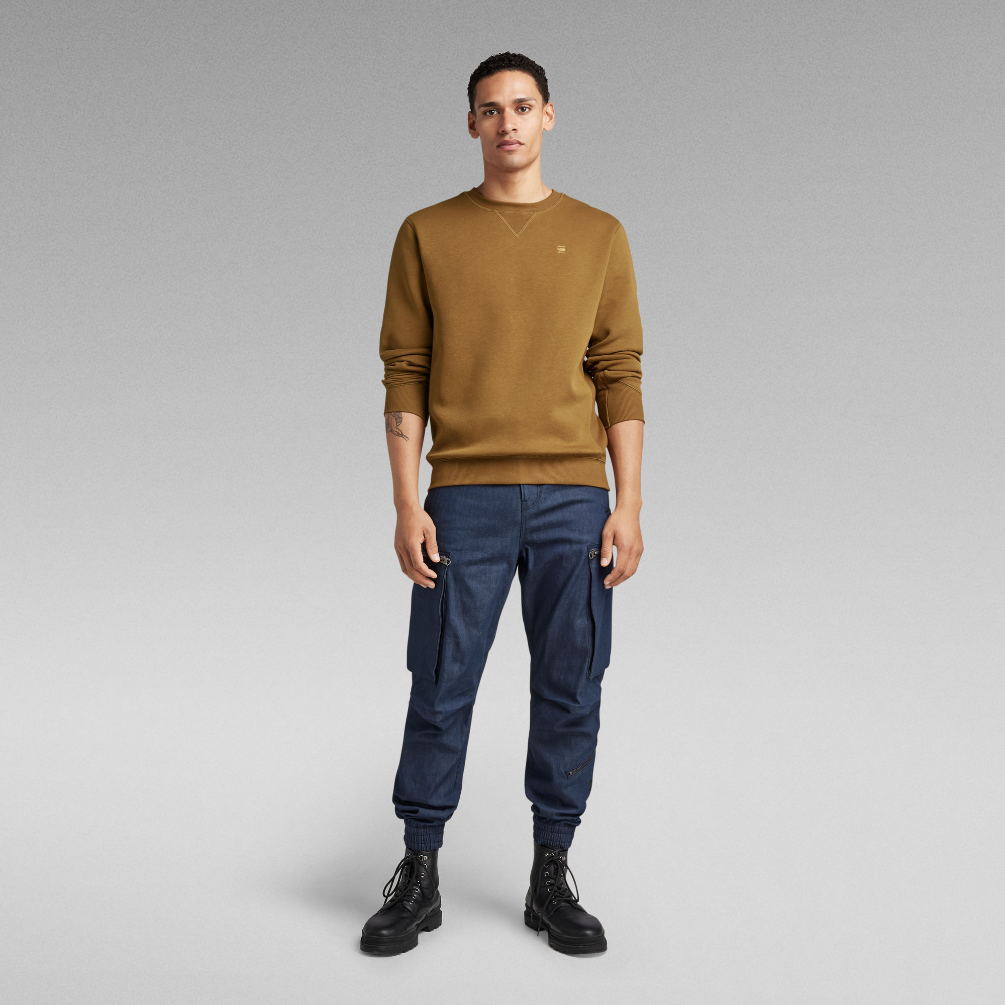 Premium Core Sweater | Brown | G-Star RAW®