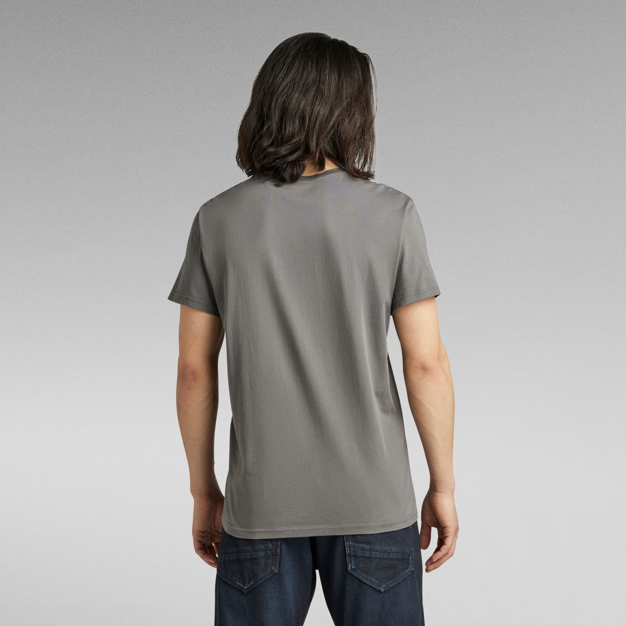 Lower Case Text T-Shirt | Grey | G-Star RAW®