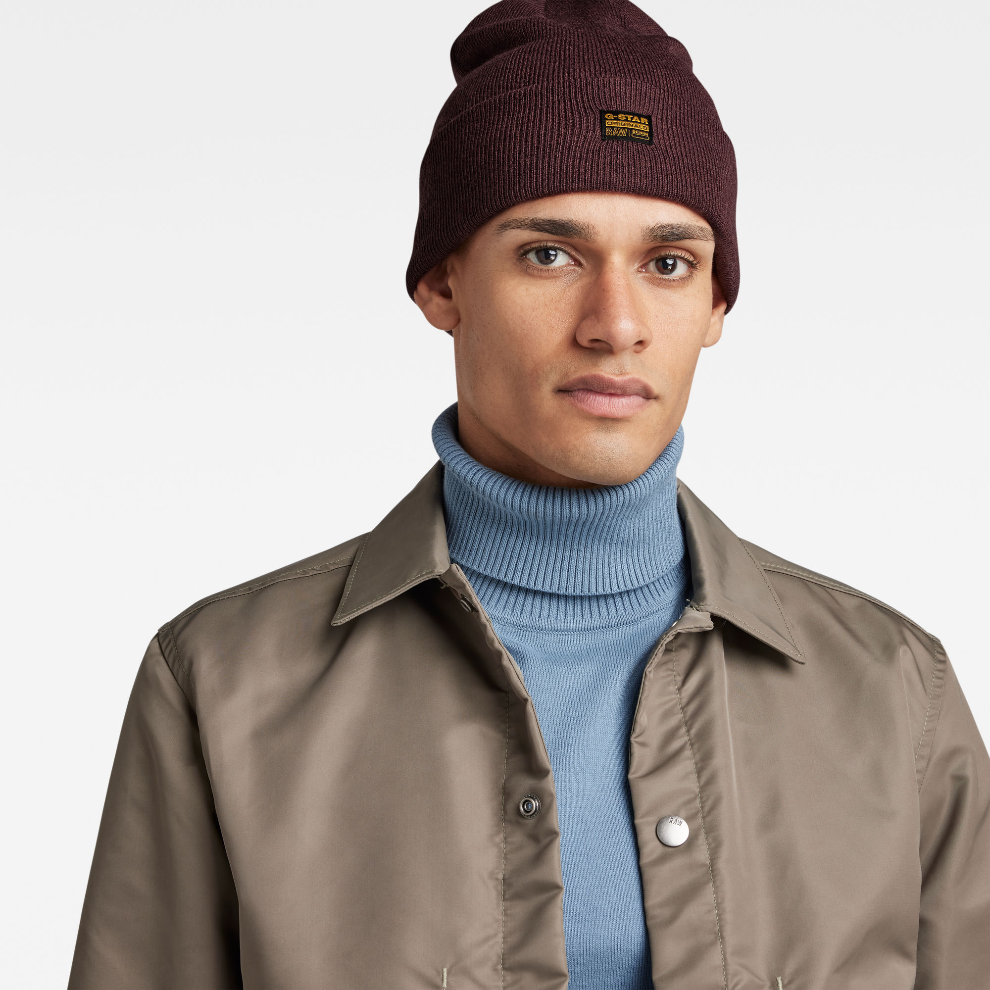 Effo Long Beanie | Purple | G-Star RAW®