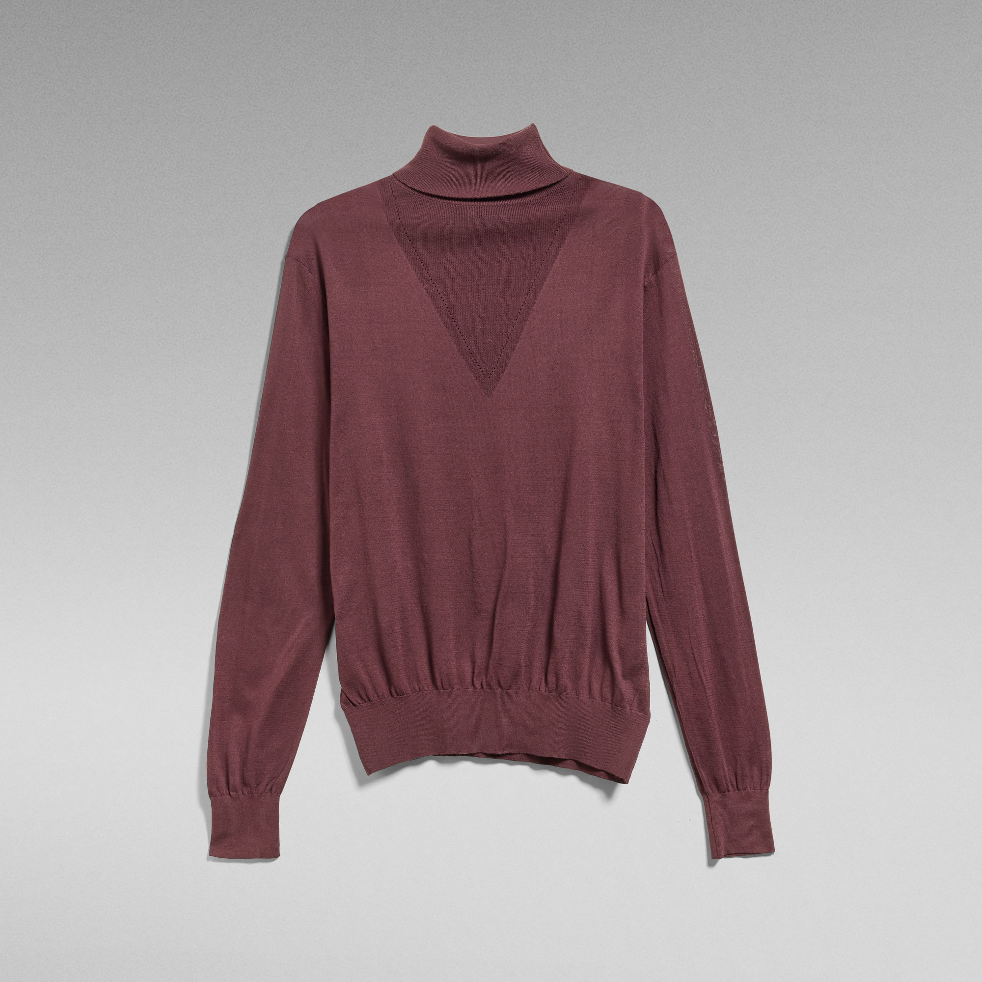 Core Roll Neck Knitted Sweater | Purple | G-Star RAW®