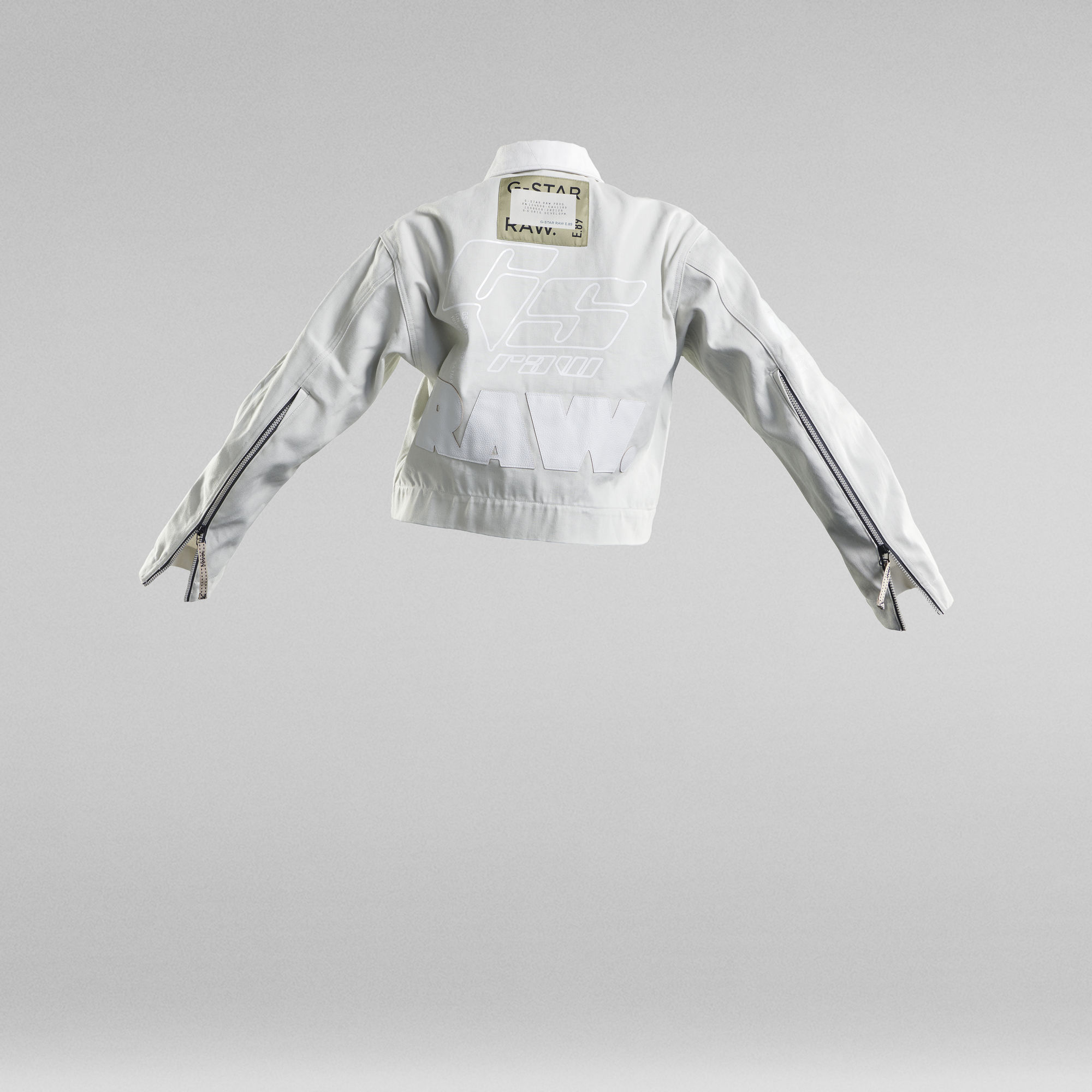 E Short Jacket | White | G-Star RAW®