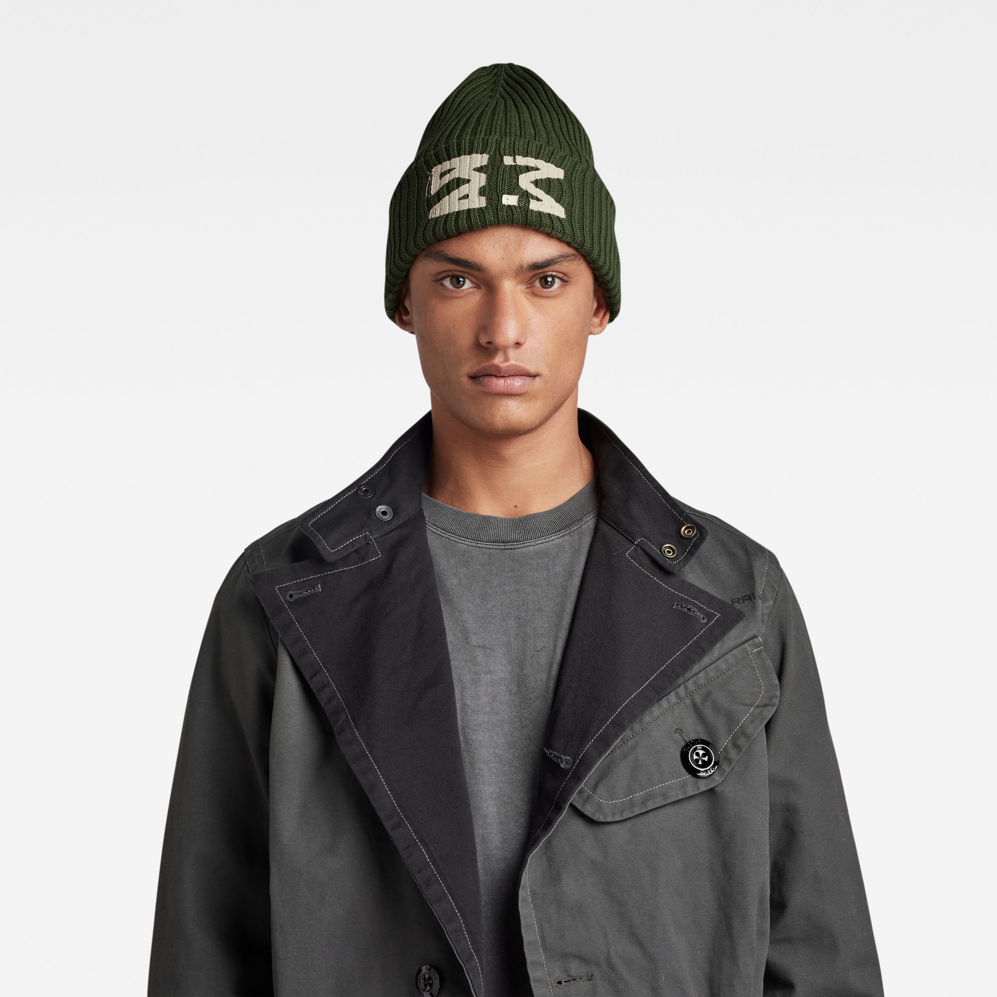 Reversible Beanie | Grün | G-Star RAW®
