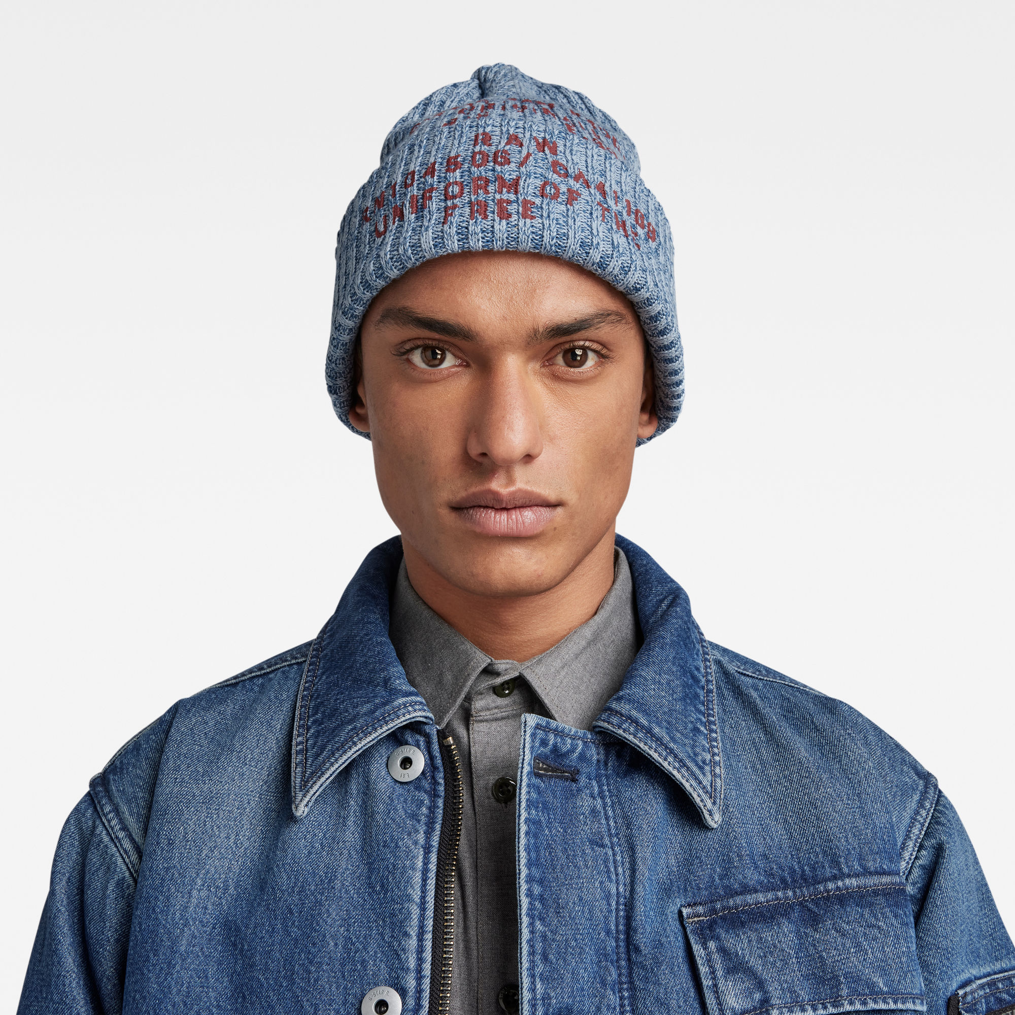 Text Print Beanie | Multi color | G-Star RAW®