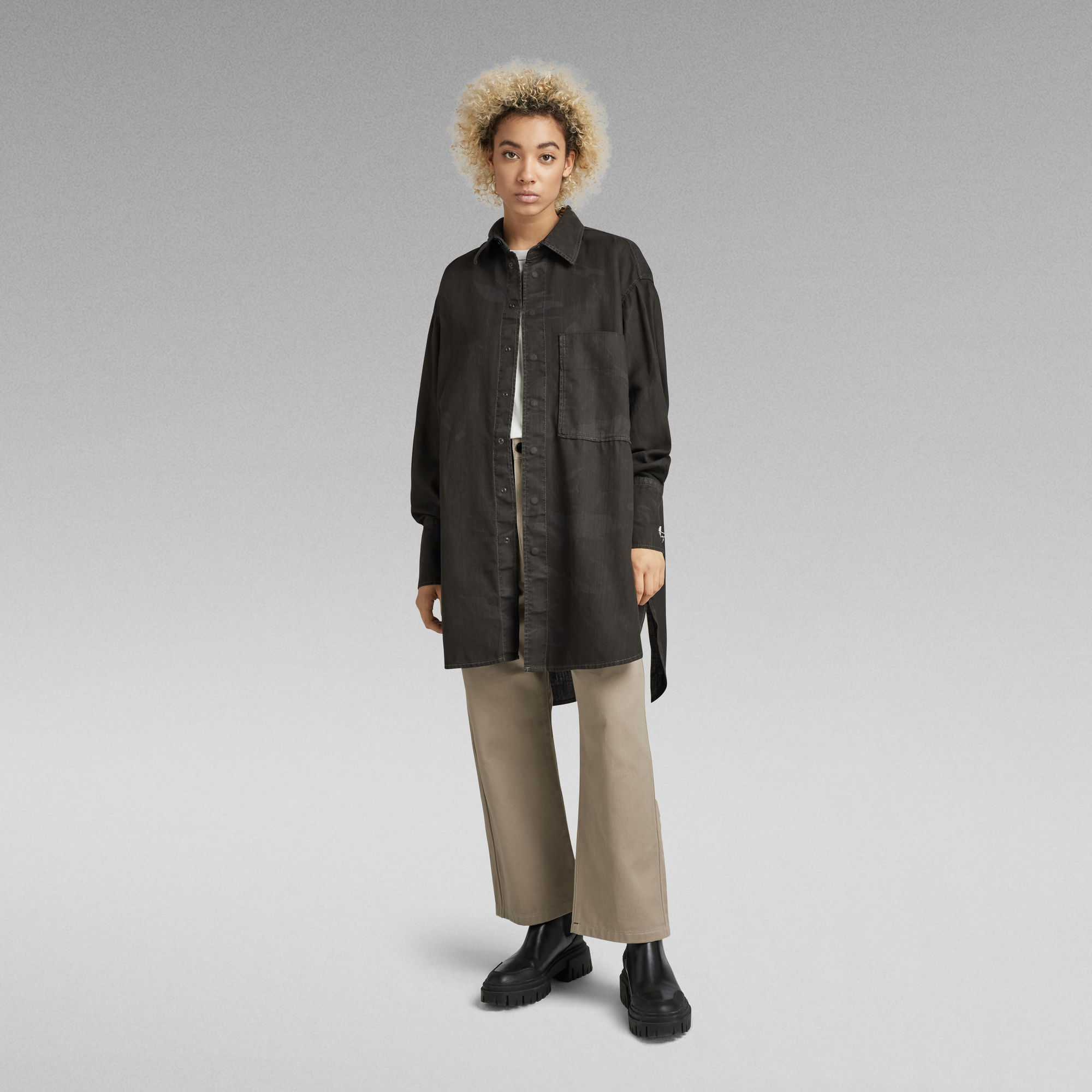 Oversized Boyfriend Shirt | Multi color | G-Star RAW®