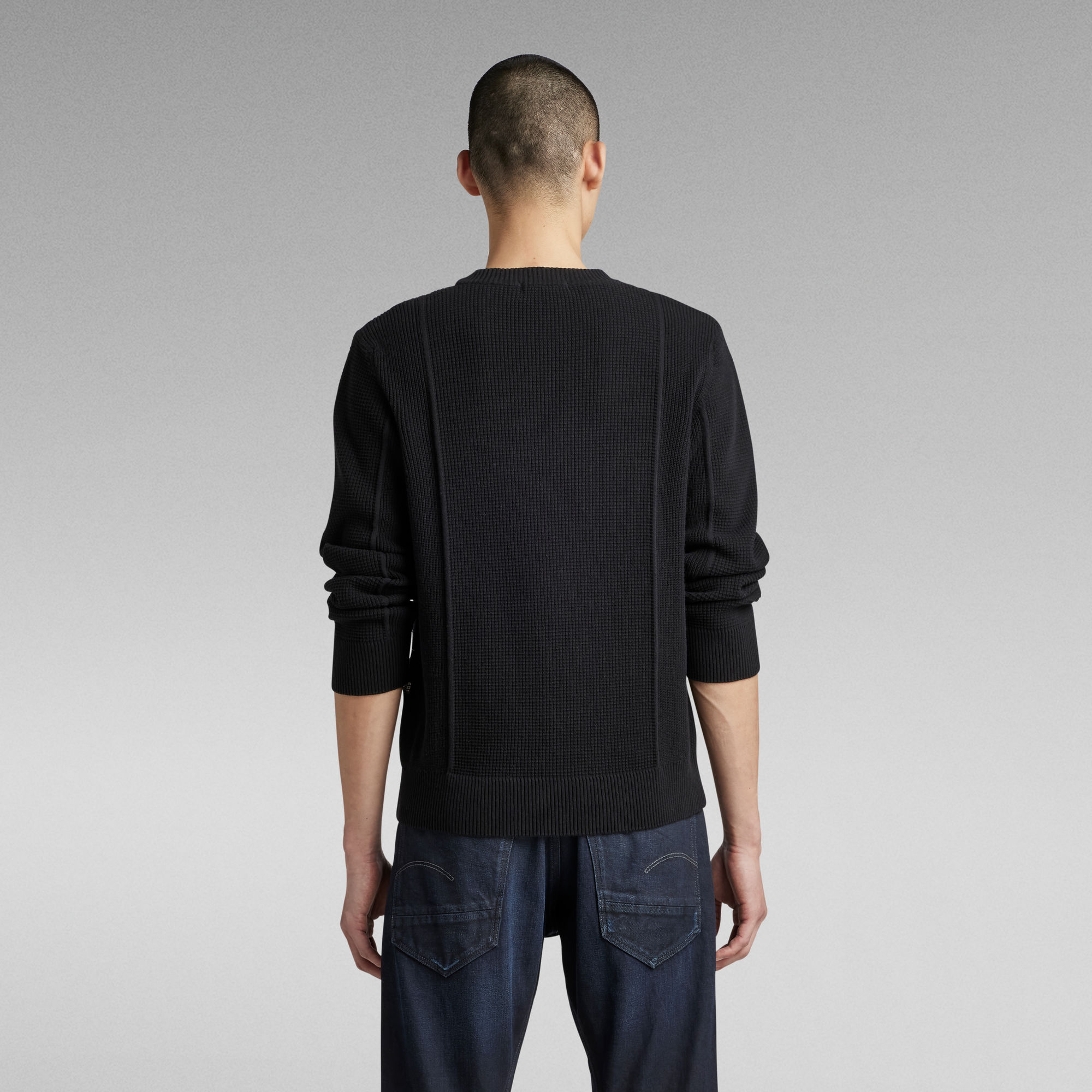 Knitted Sweater Structure | ブラック | G-Star RAW®