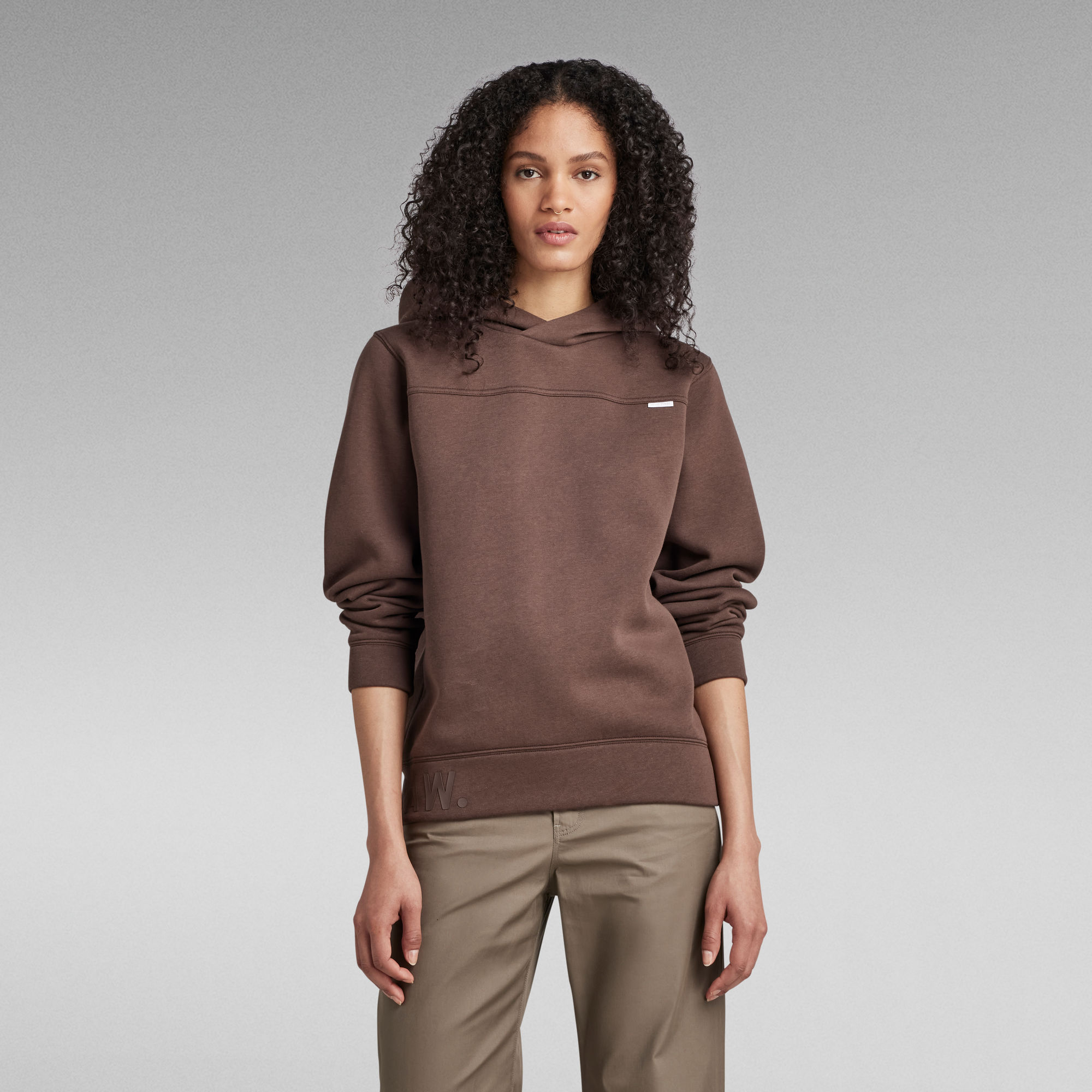 Thistle Back Graphic Hoodie | Brown | G-Star RAW®