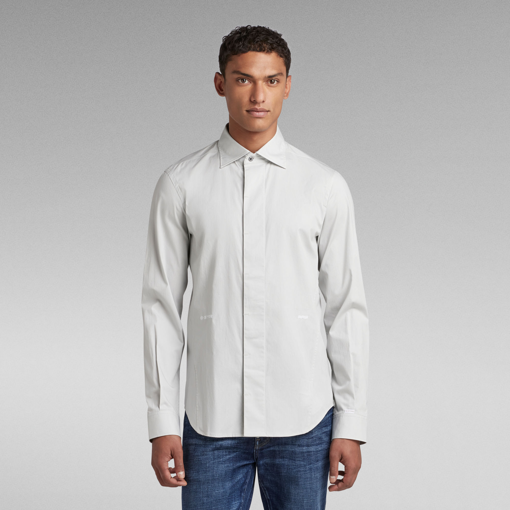 Formal Superslim Shirt | Grey | G-Star RAW®
