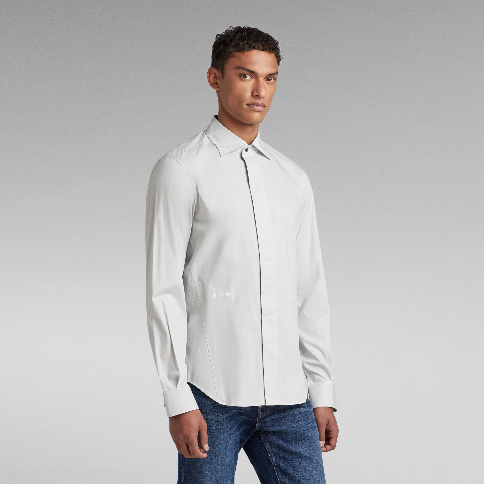 Formal Superslim Shirt | Grey | G-Star RAW®