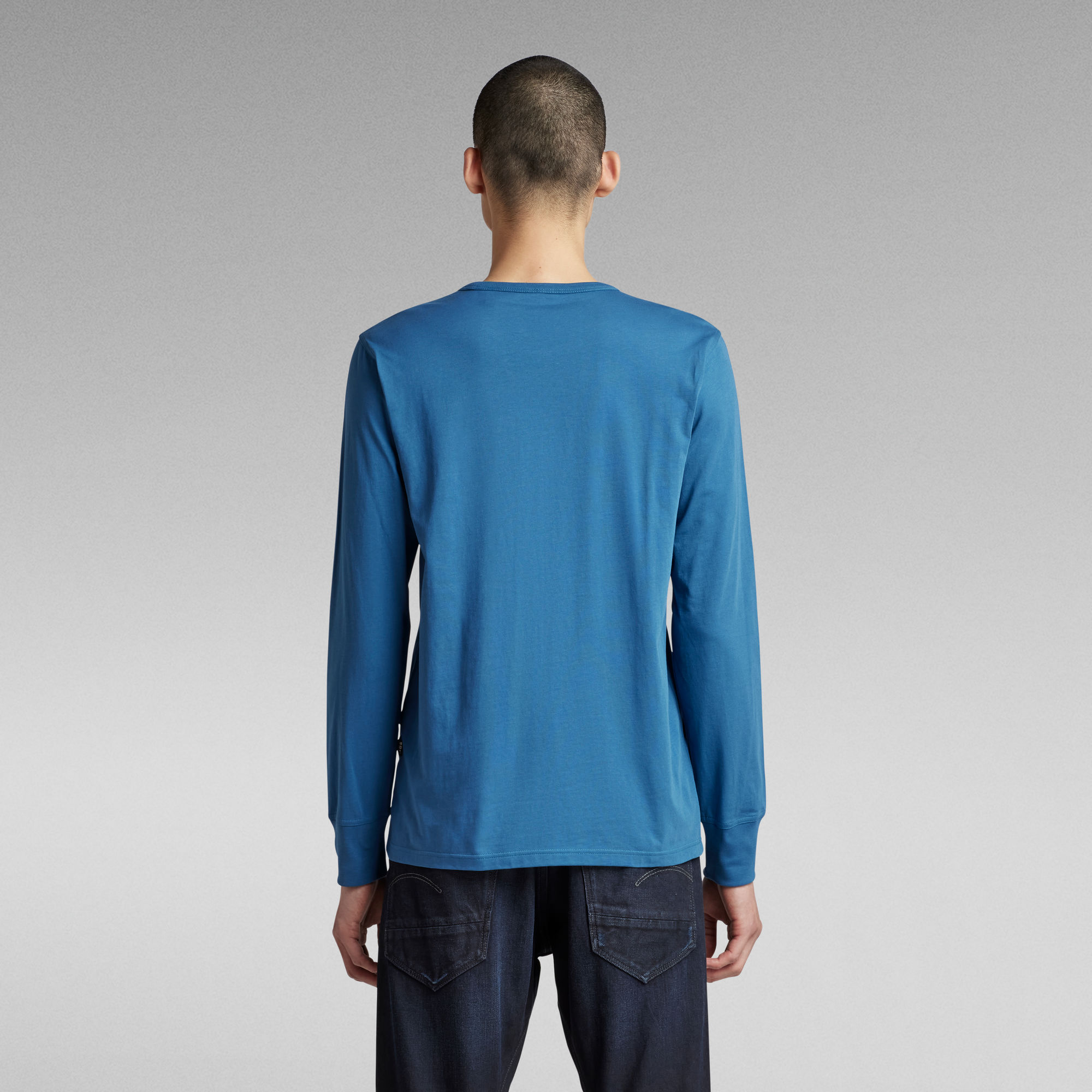 Base T-Shirt | Medium blue | G-Star RAW®