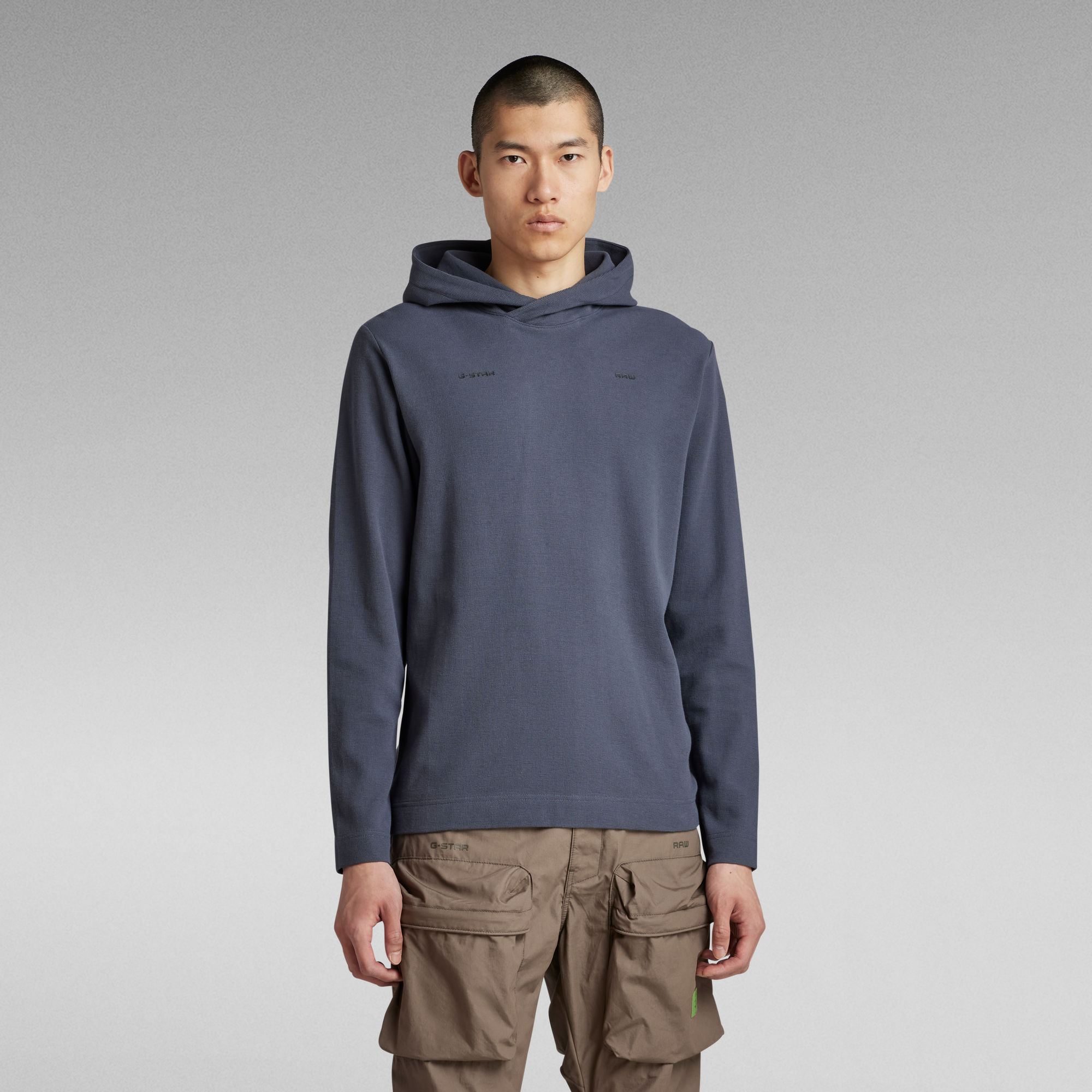 Lightweight Hoodie Logo Tape Center Back | G-Star RAW®