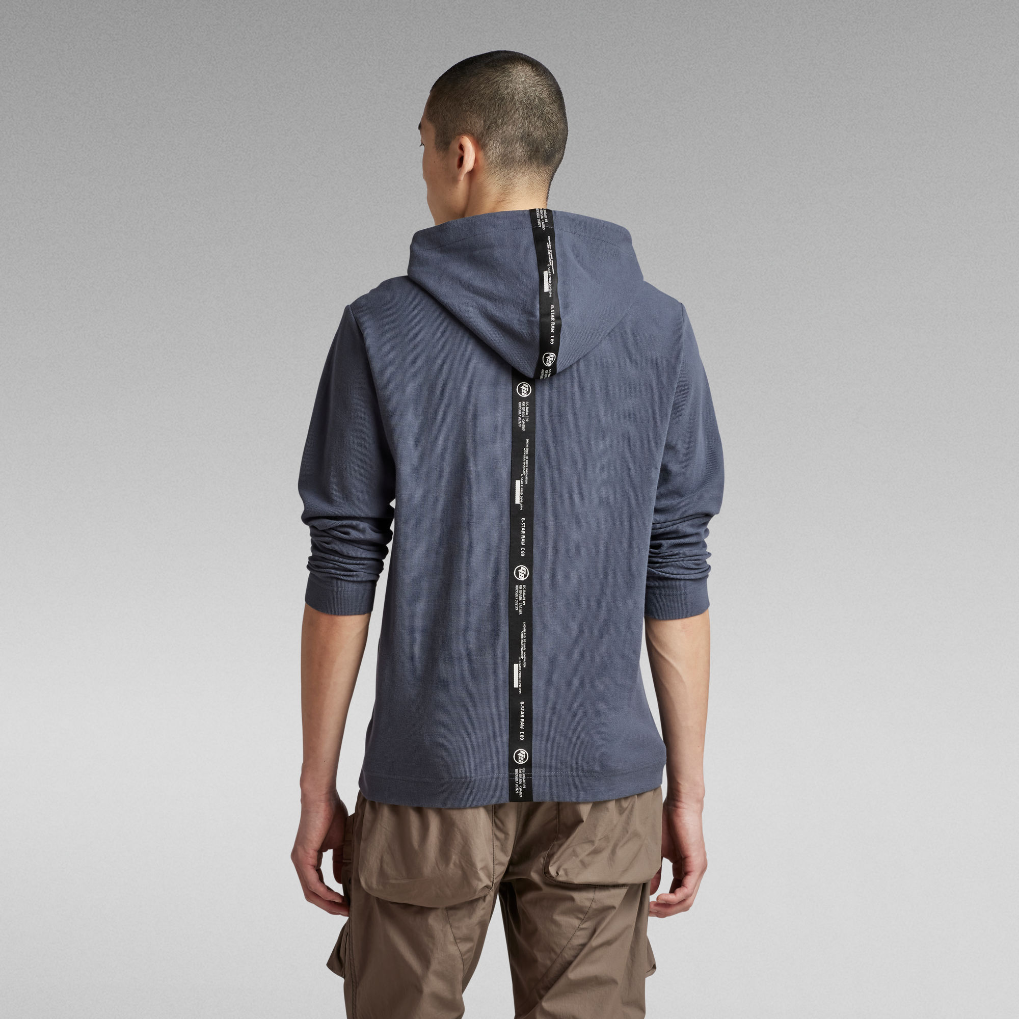 Lightweight Hoodie Logo Tape Center Back | G-Star RAW®