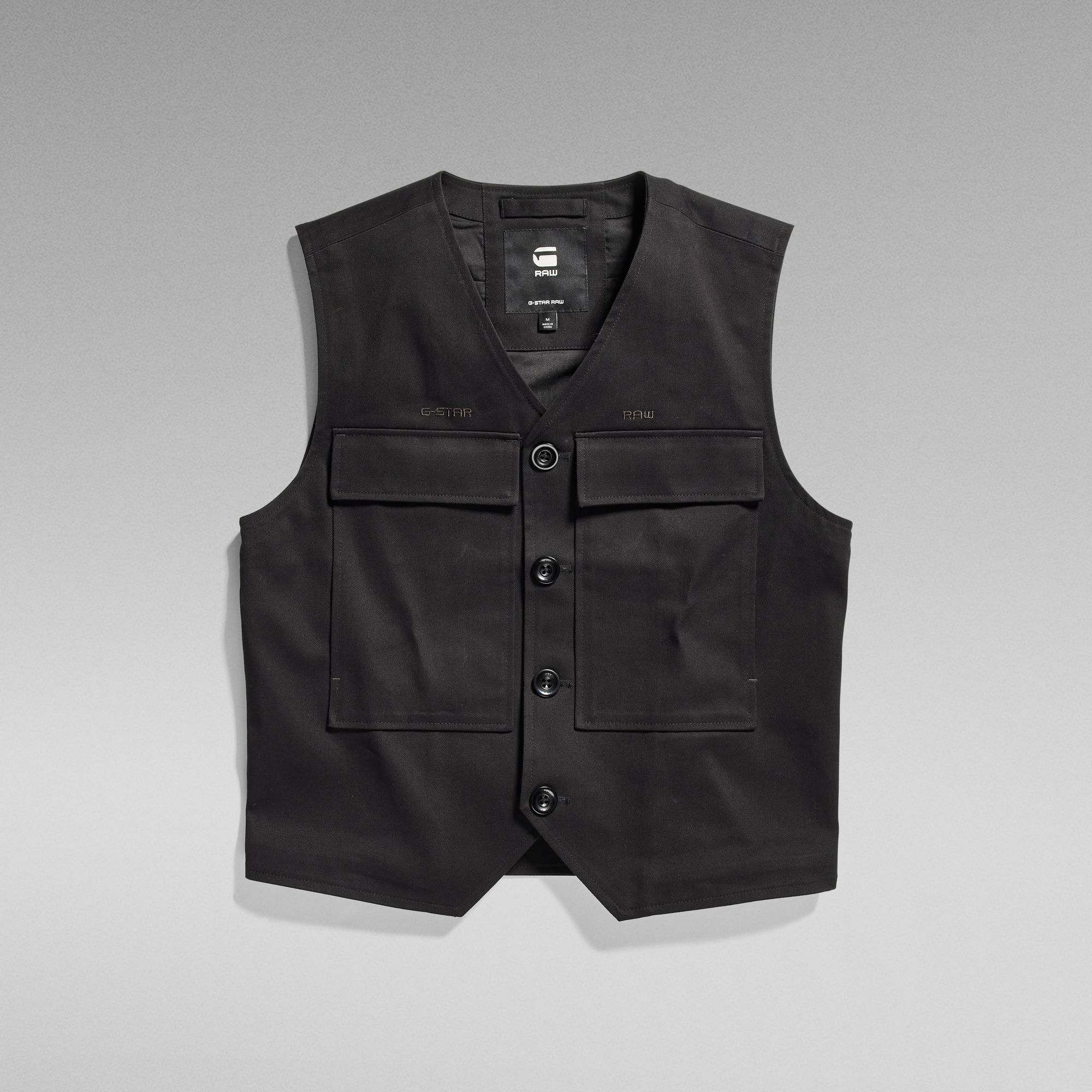 Gilet Field Pocket | Noir | G-Star RAW®