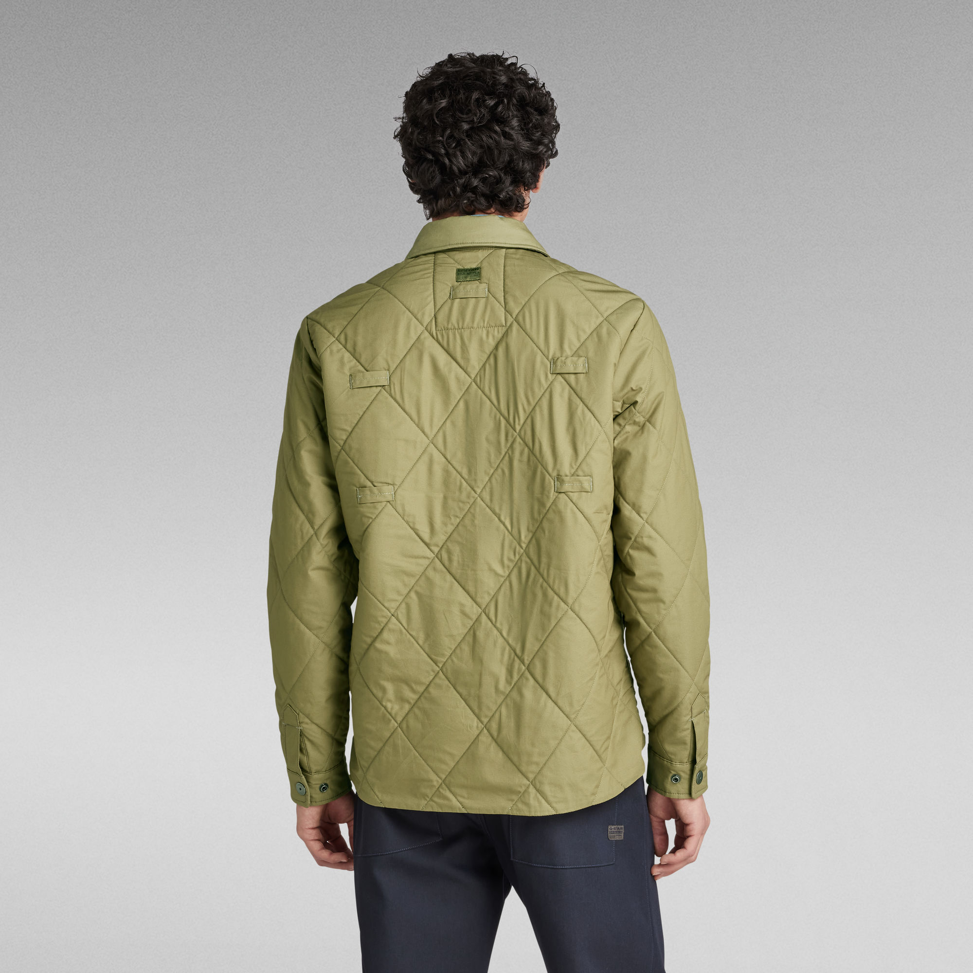 Unisex Waffle Jacket | Green | G-Star RAW®
