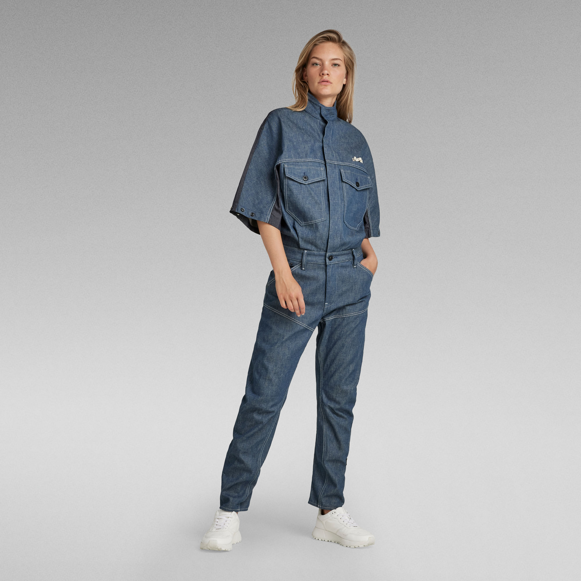 GSRR Selvedge 3D A-Jumpsuit | Dark blue | G-Star RAW®