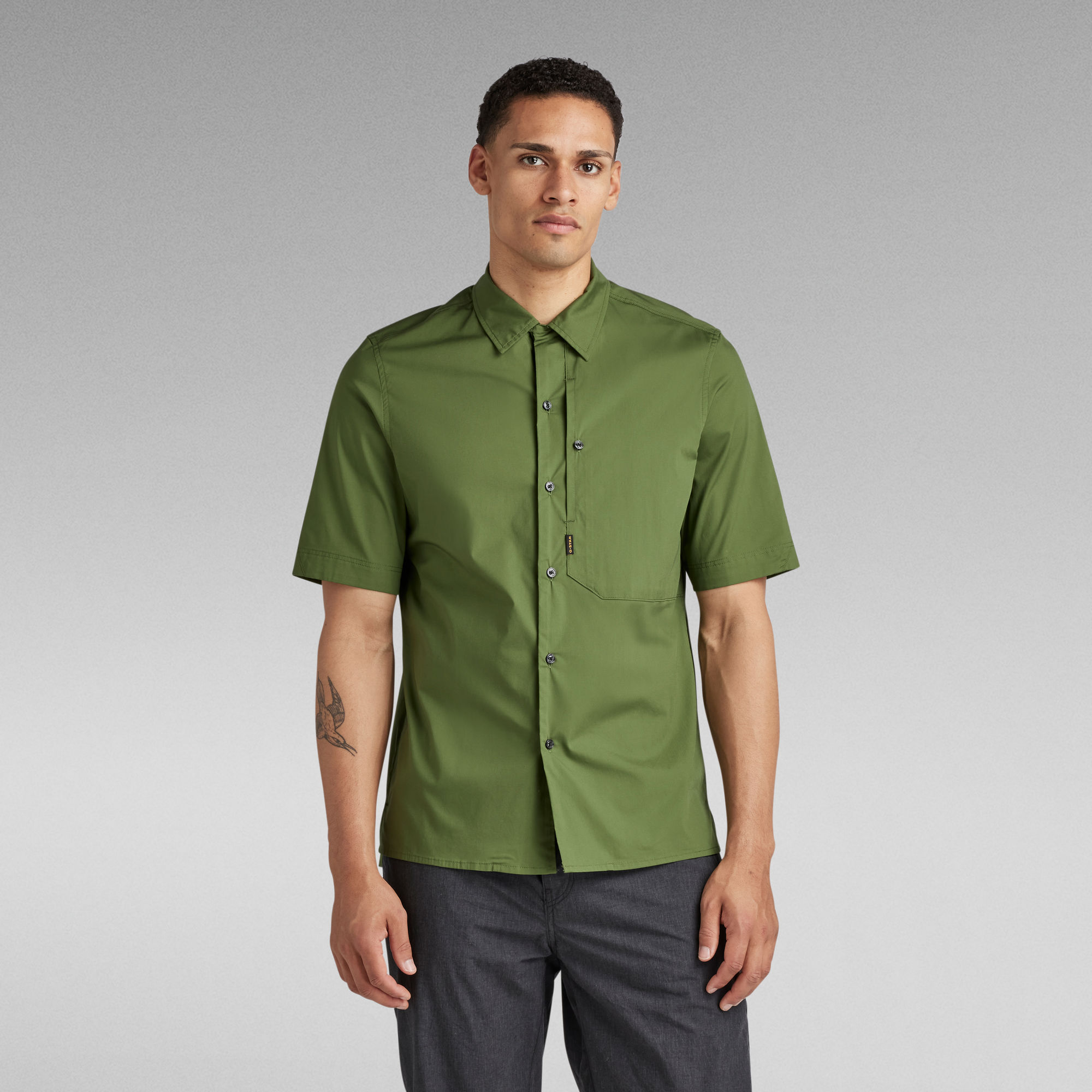 Stalt Service T-Shirt | Green | G-Star RAW® US