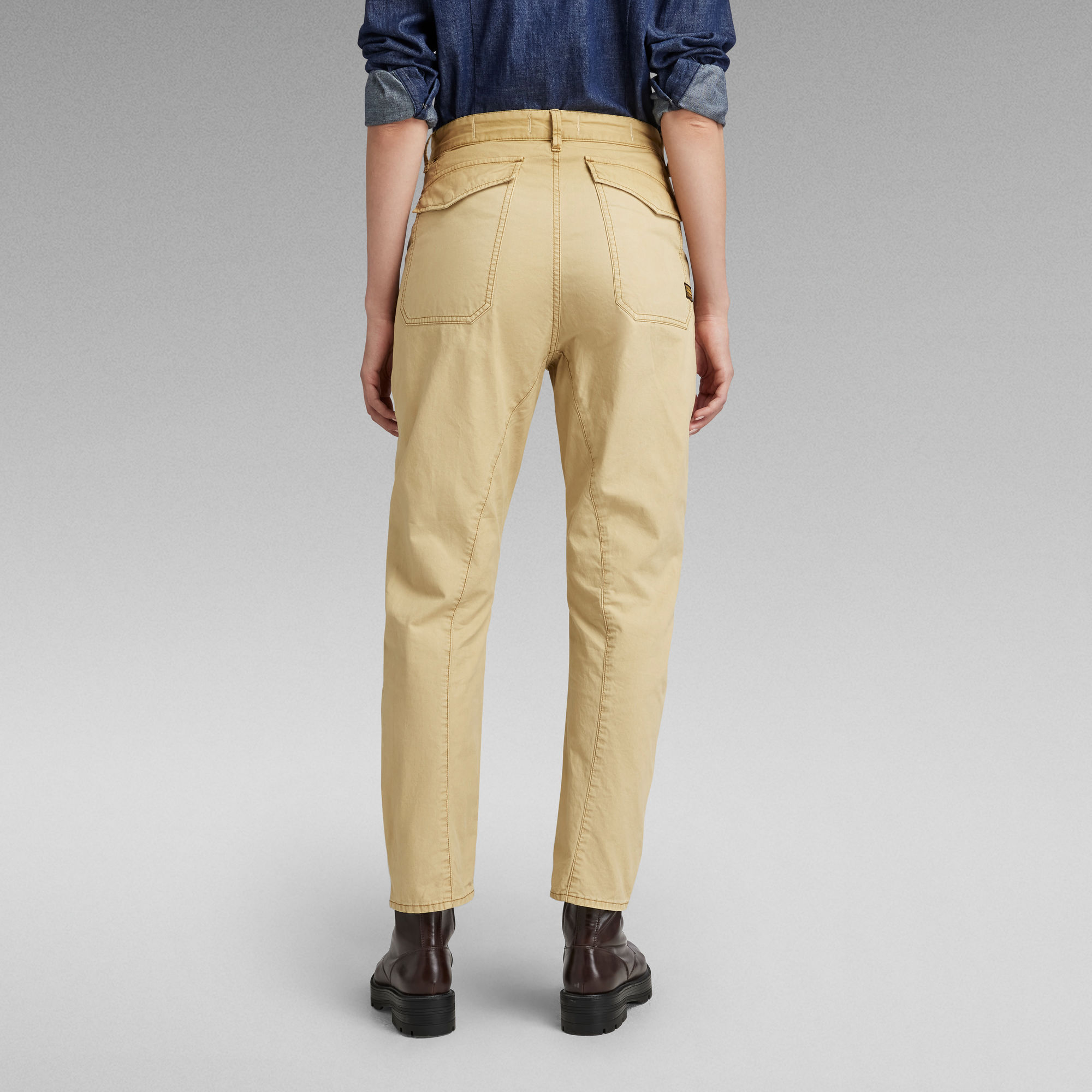 Boyfriend Broek 3D Fatigue | Beige | G-Star RAW®