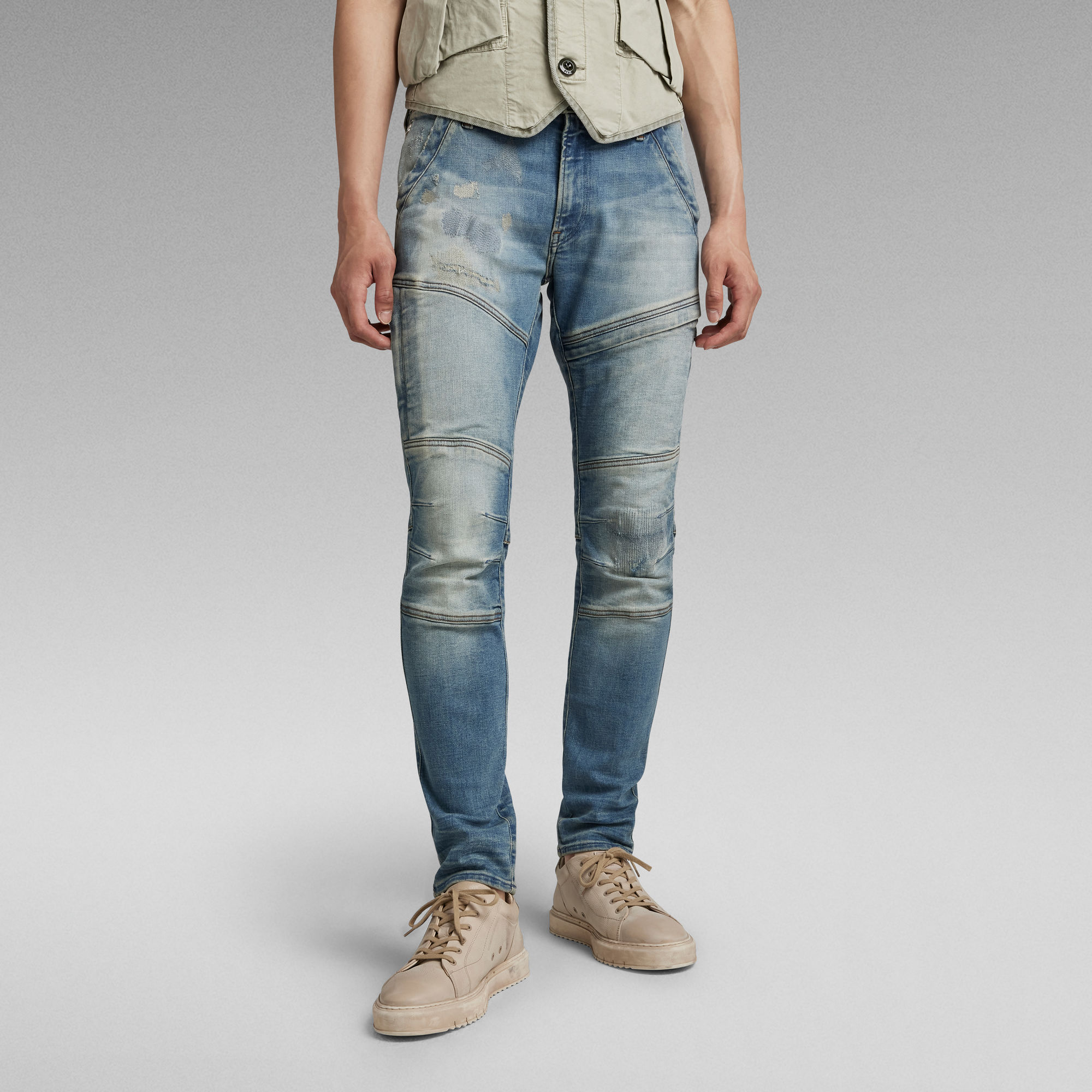 Rackam 3D Skinny Jeans | Hellblau | G-Star RAW® AT