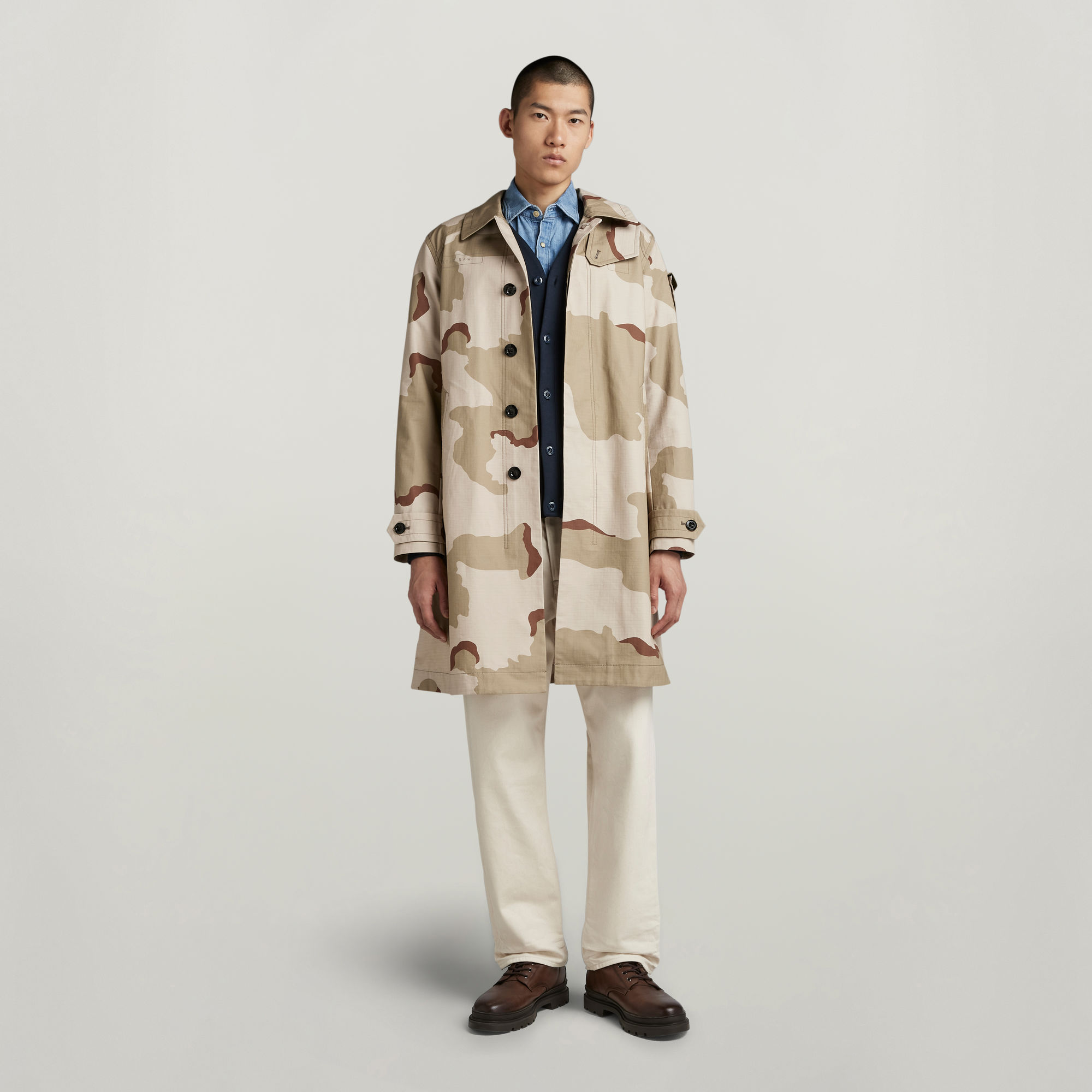 Camo Trench | Multi color | G-Star RAW®