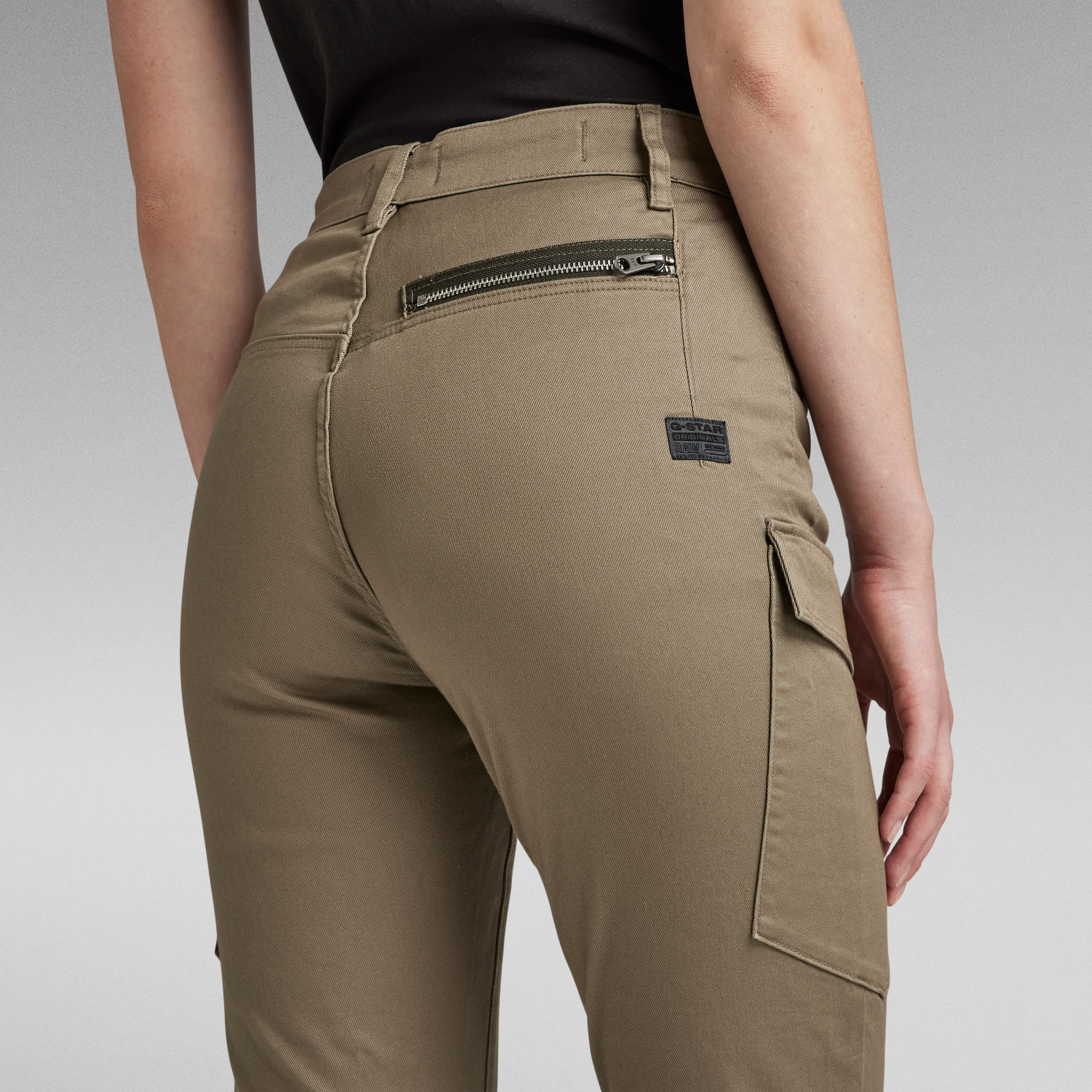 High G-Shape Cargo Skinny Pants | Green | G-Star RAW®