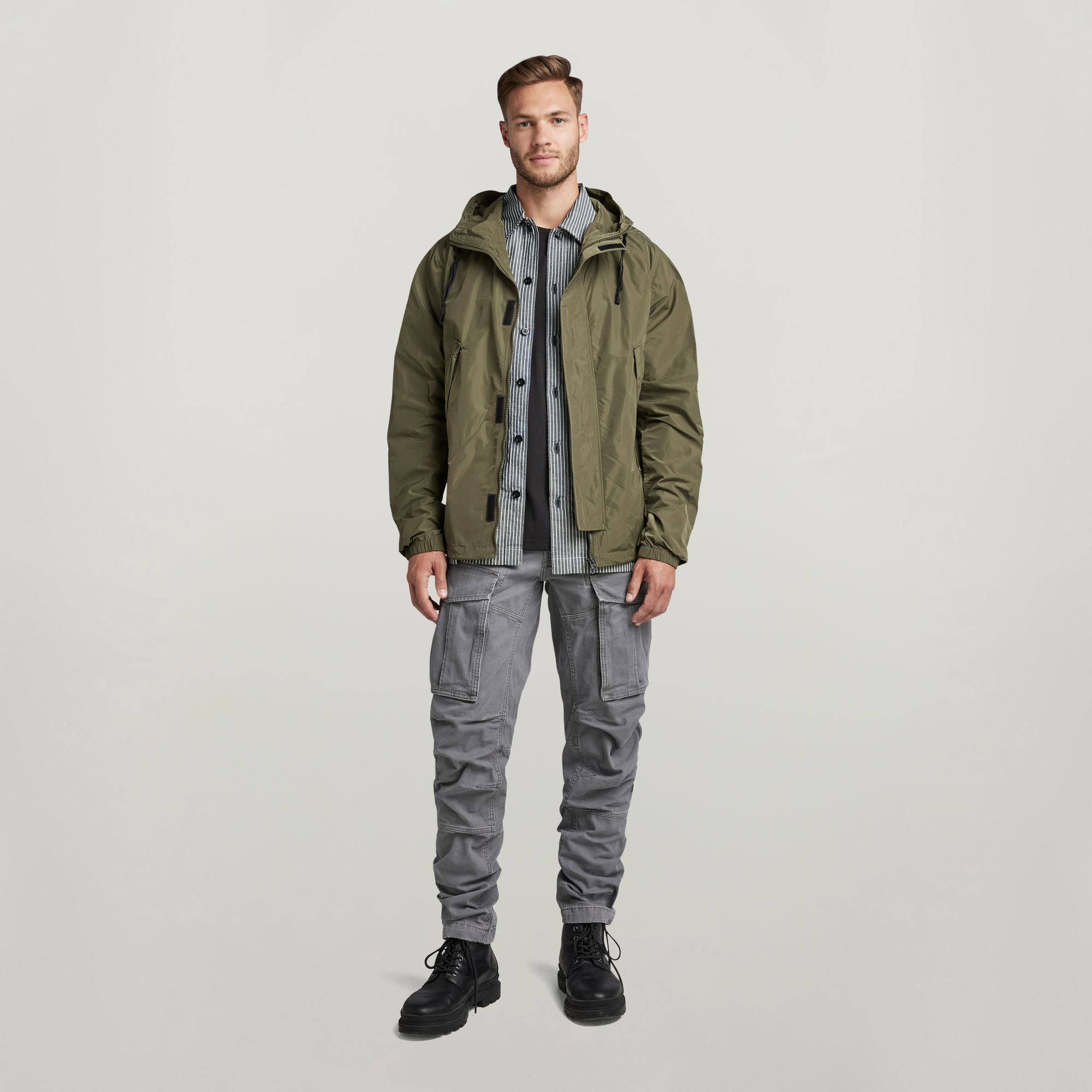 Sporty Hooded Jacket | Green | G-Star RAW®