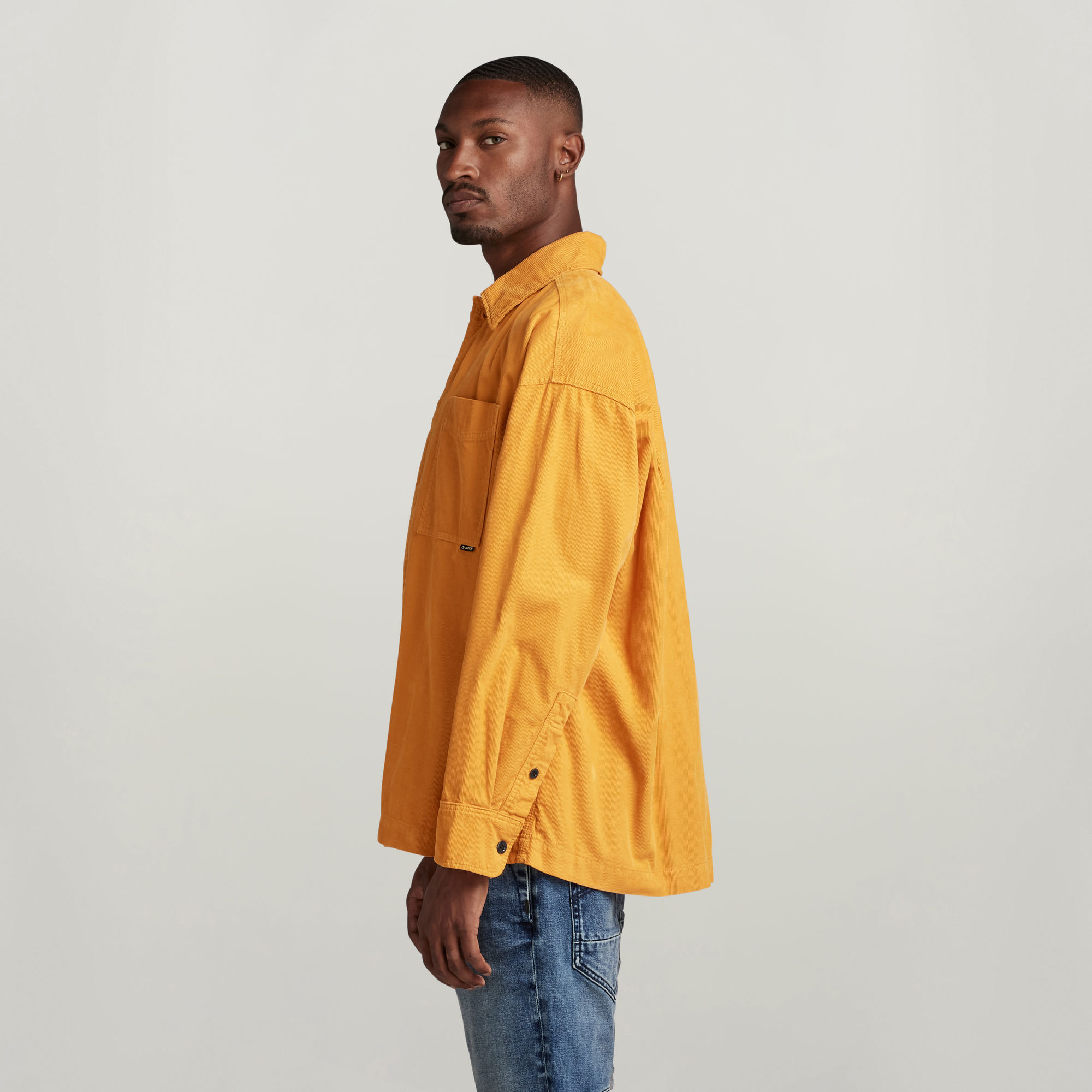 Boxy Fit Shirt | Yellow | G-Star RAW®