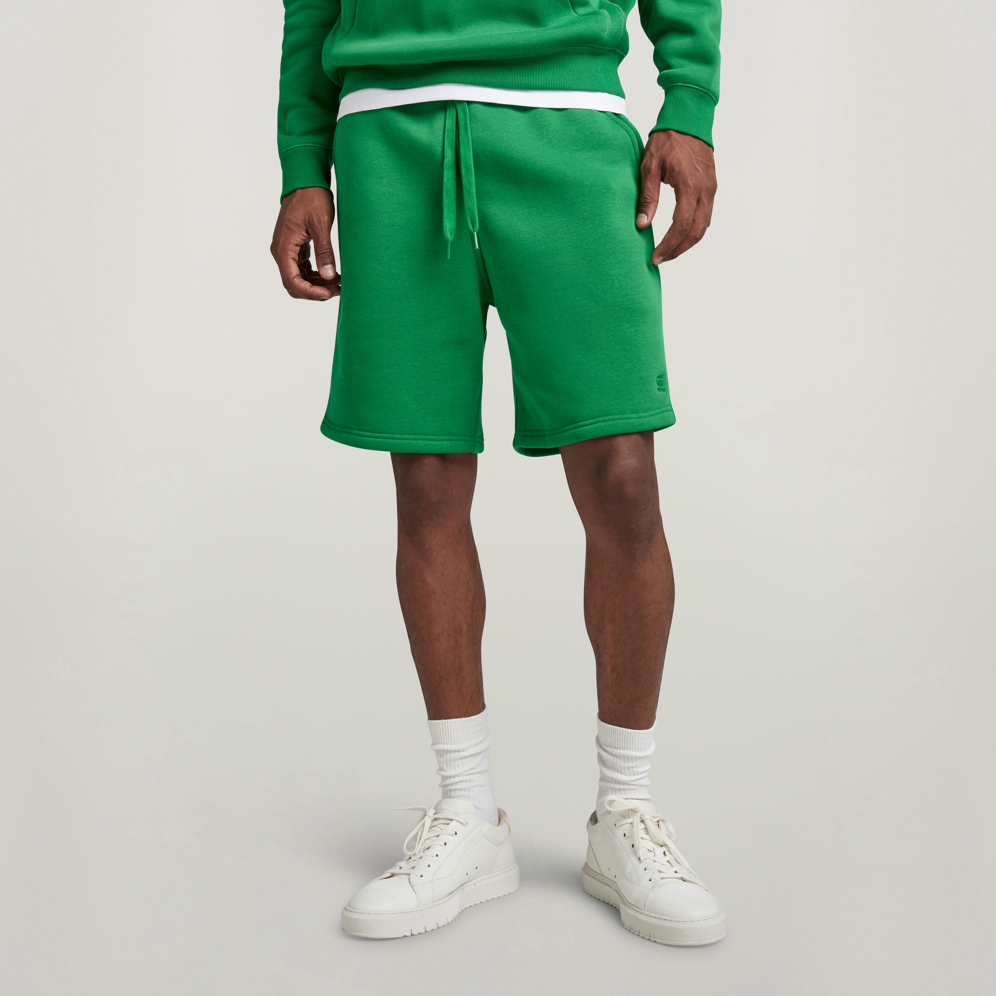 Premium Core Sweat Shorts | Green | G-Star RAW®