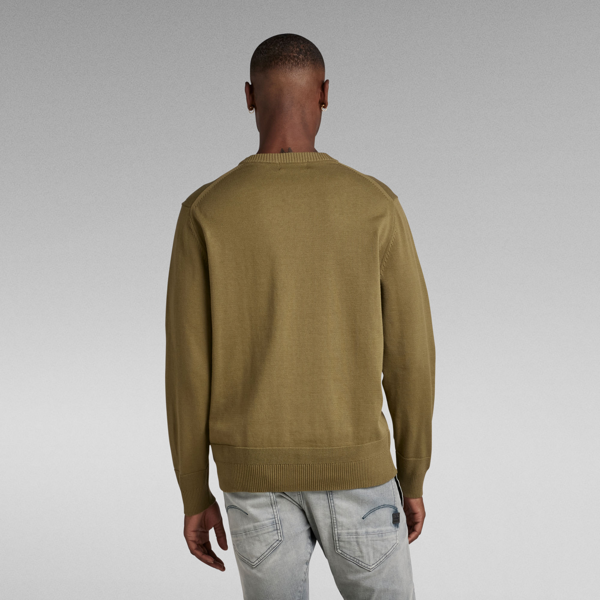 Essential Performance Knitted Sweater | Green | G-Star RAW®