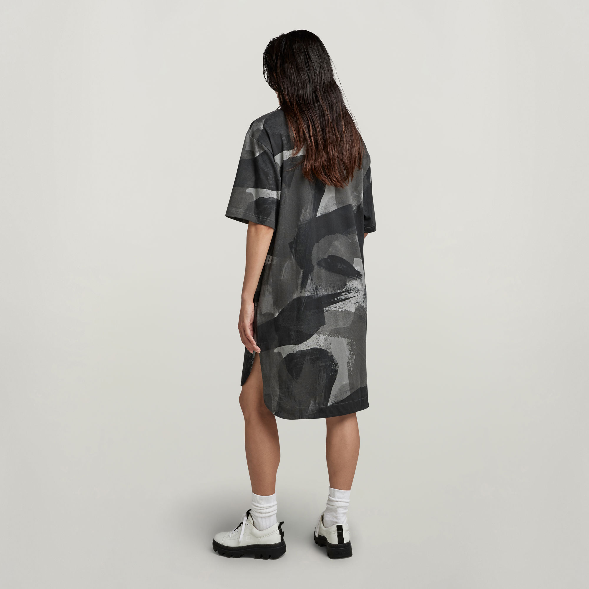 Boxy U Tee Allover Dress | Multi color | G-Star RAW®