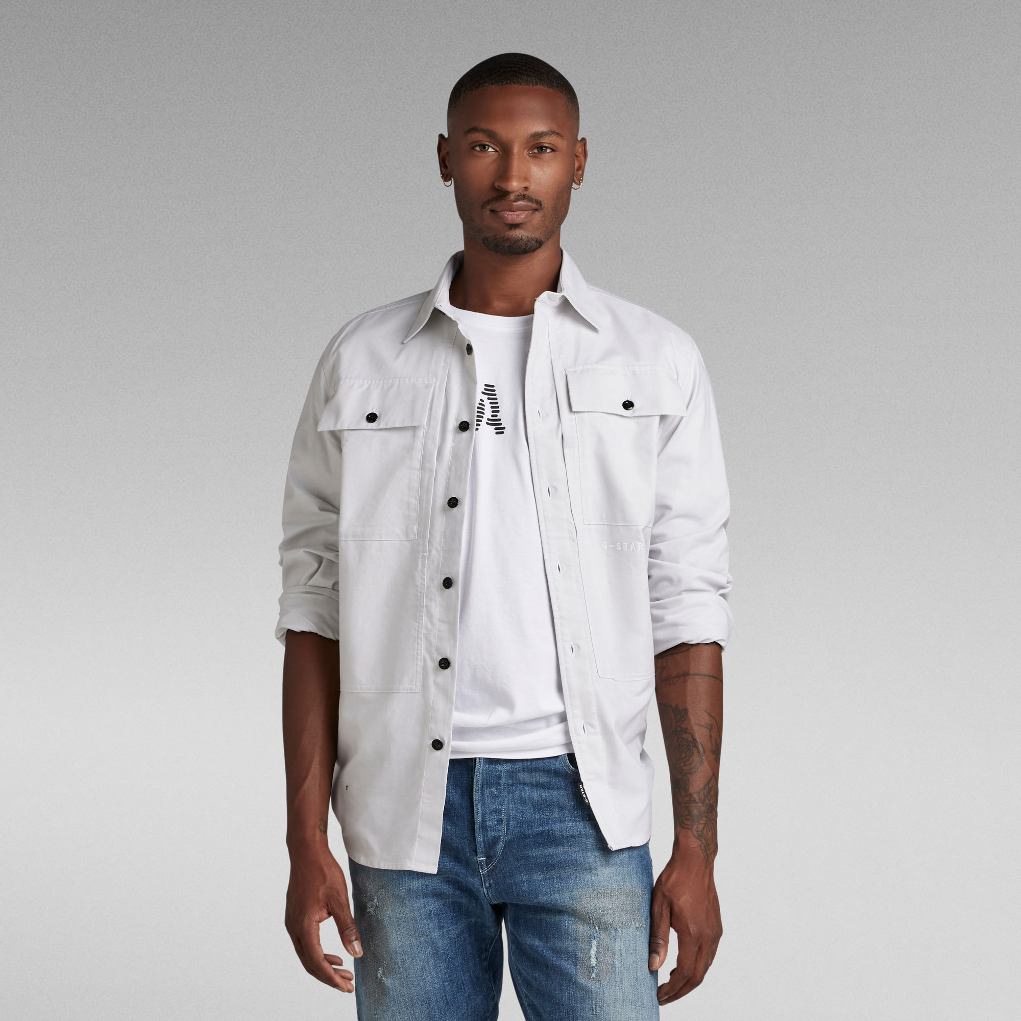 Panel Cargo Regular Shirt | Multi color | G-Star RAW®