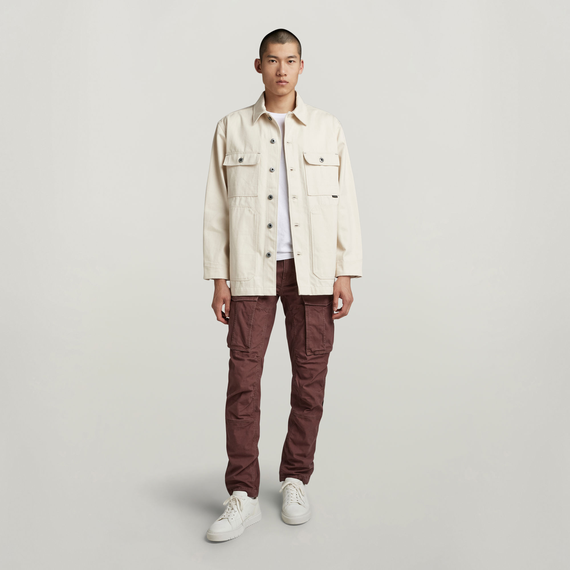 Unisex Chore Evergreen Jacket | White | G-Star RAW®