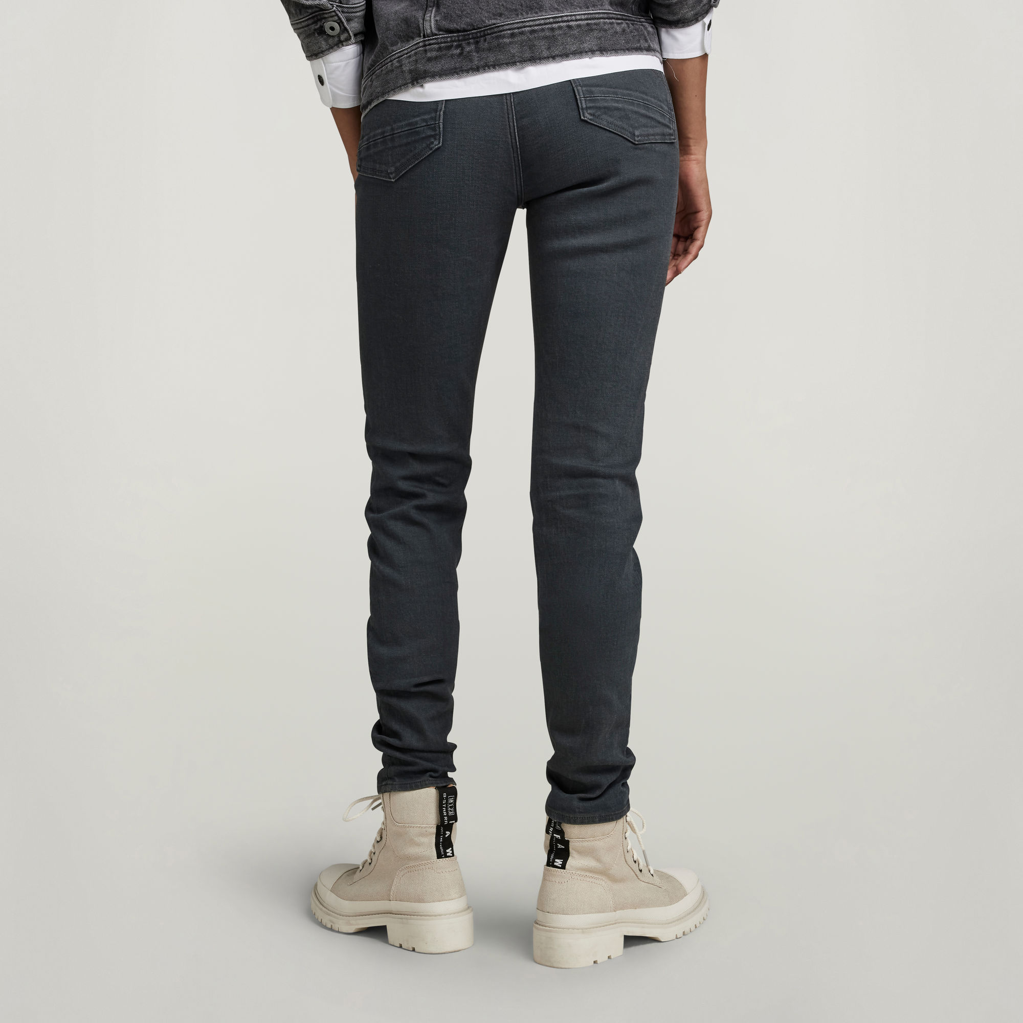 Kafey Ultra High Skinny Jeans | Grau | G-Star RAW®