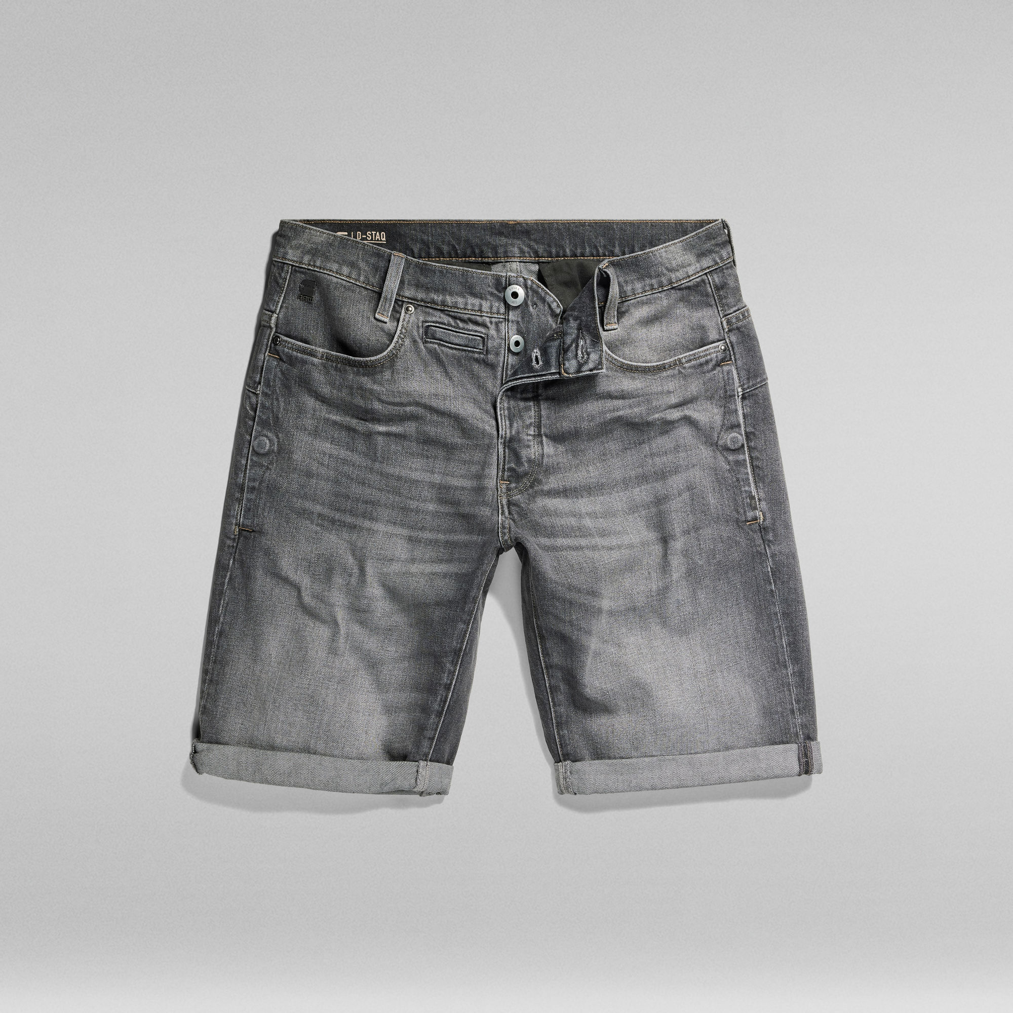 D-Staq 3D Denim Shorts | Grey | G-Star RAW®