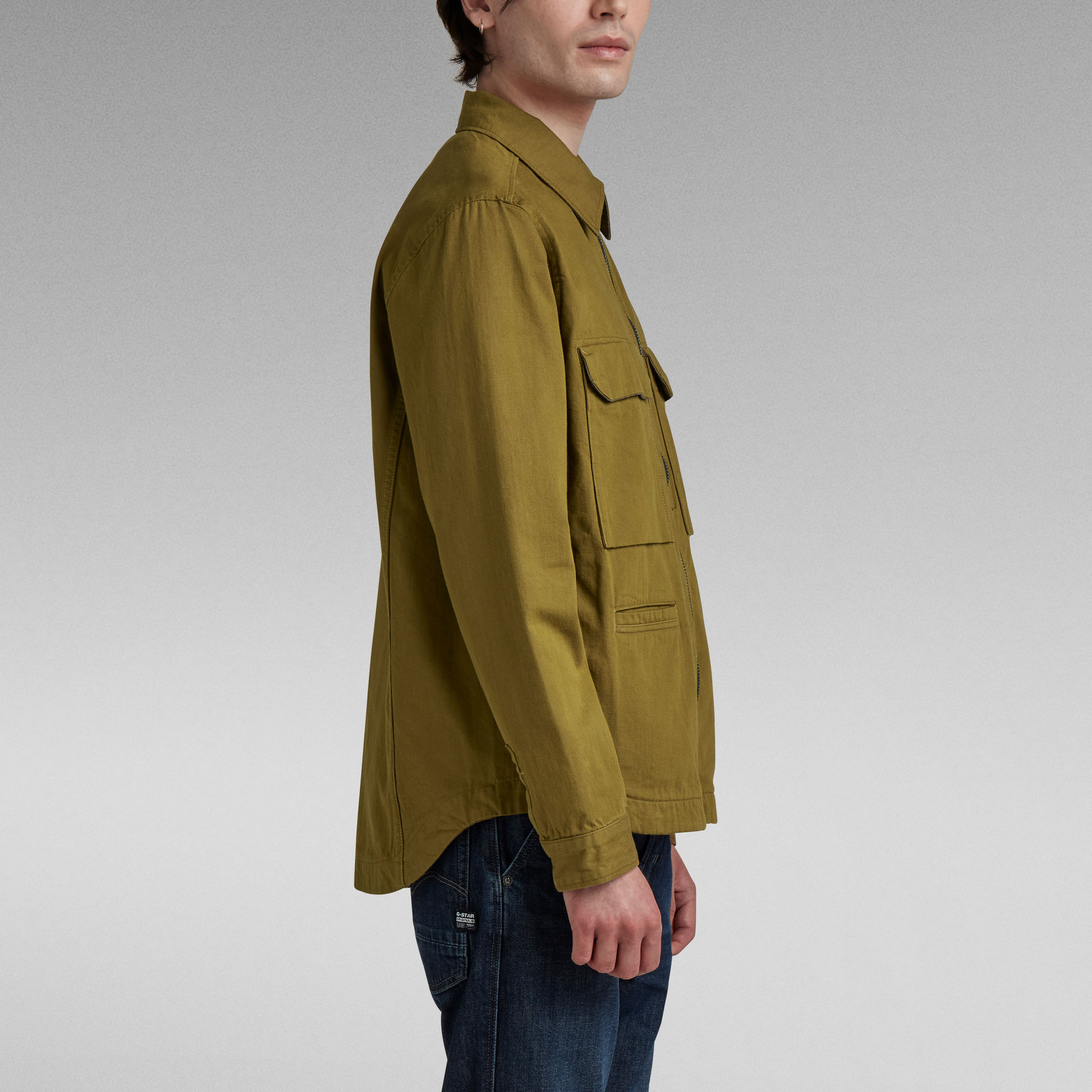 Surchemise Zip | Brun | G-Star RAW®