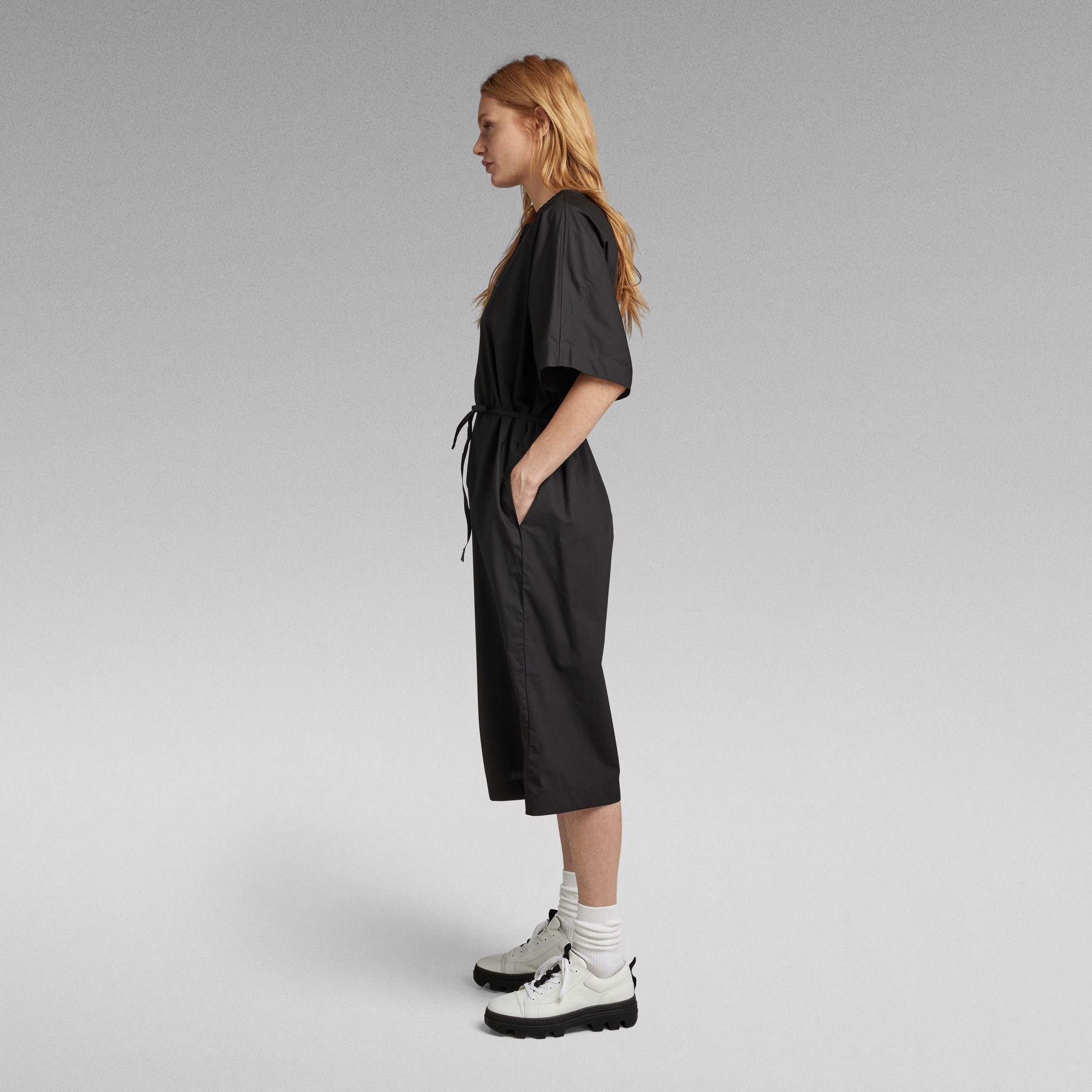 Adjustable Waist Dress | Women | Black | G-Star RAW®