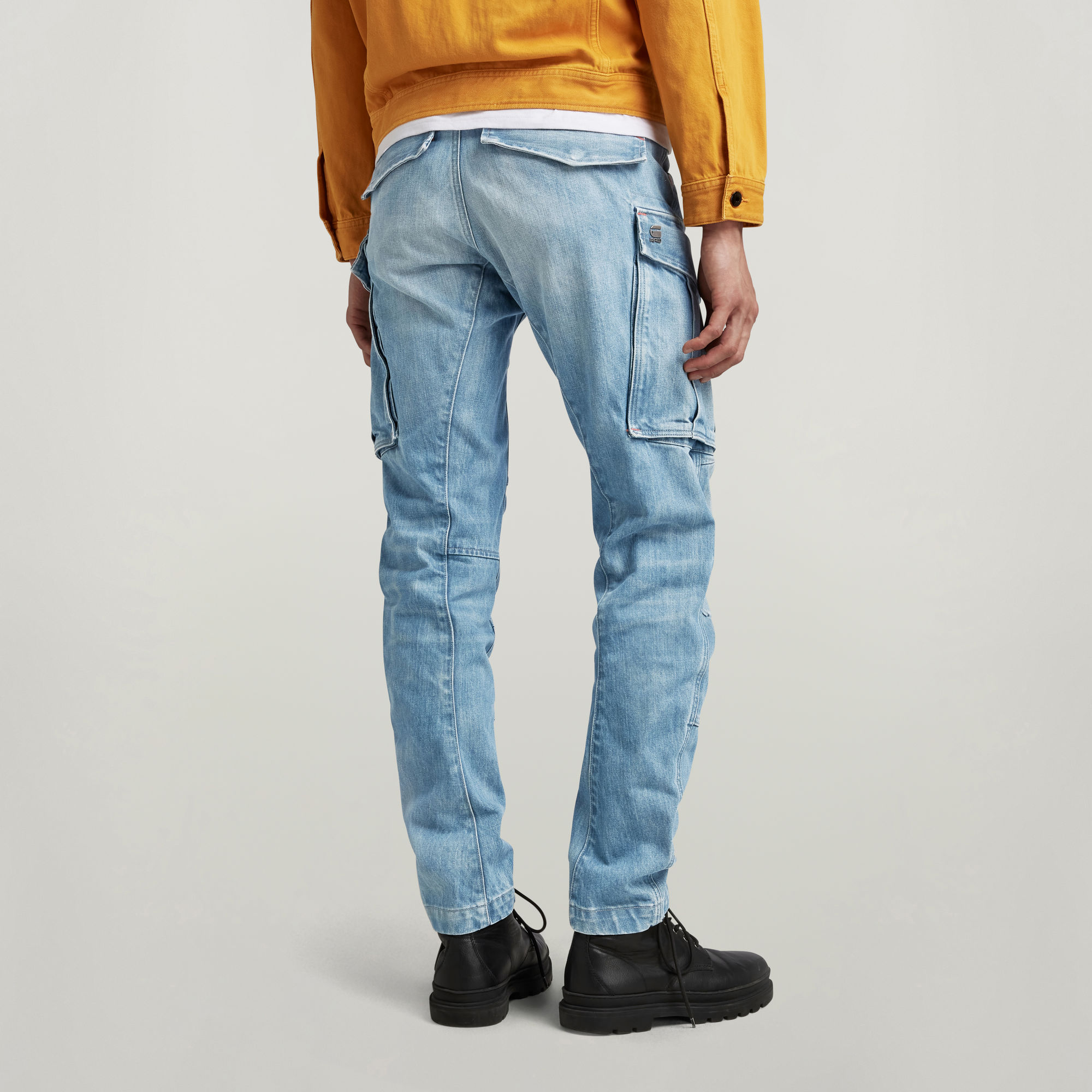 Rovic Zip 3D Regular Tapered Denim Pants | ミディアムブルー | G-Star RAW®