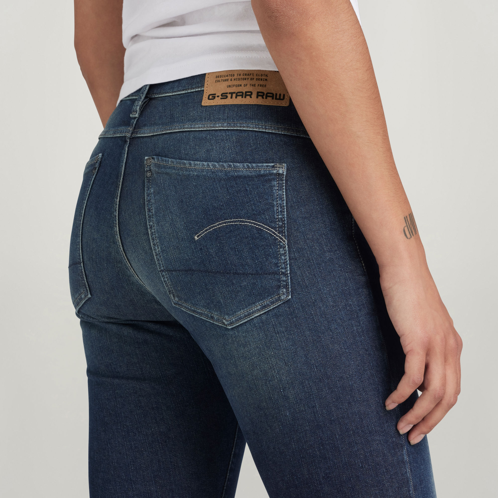 Lhana Skinny Jeans | Dark blue | G-Star RAW®