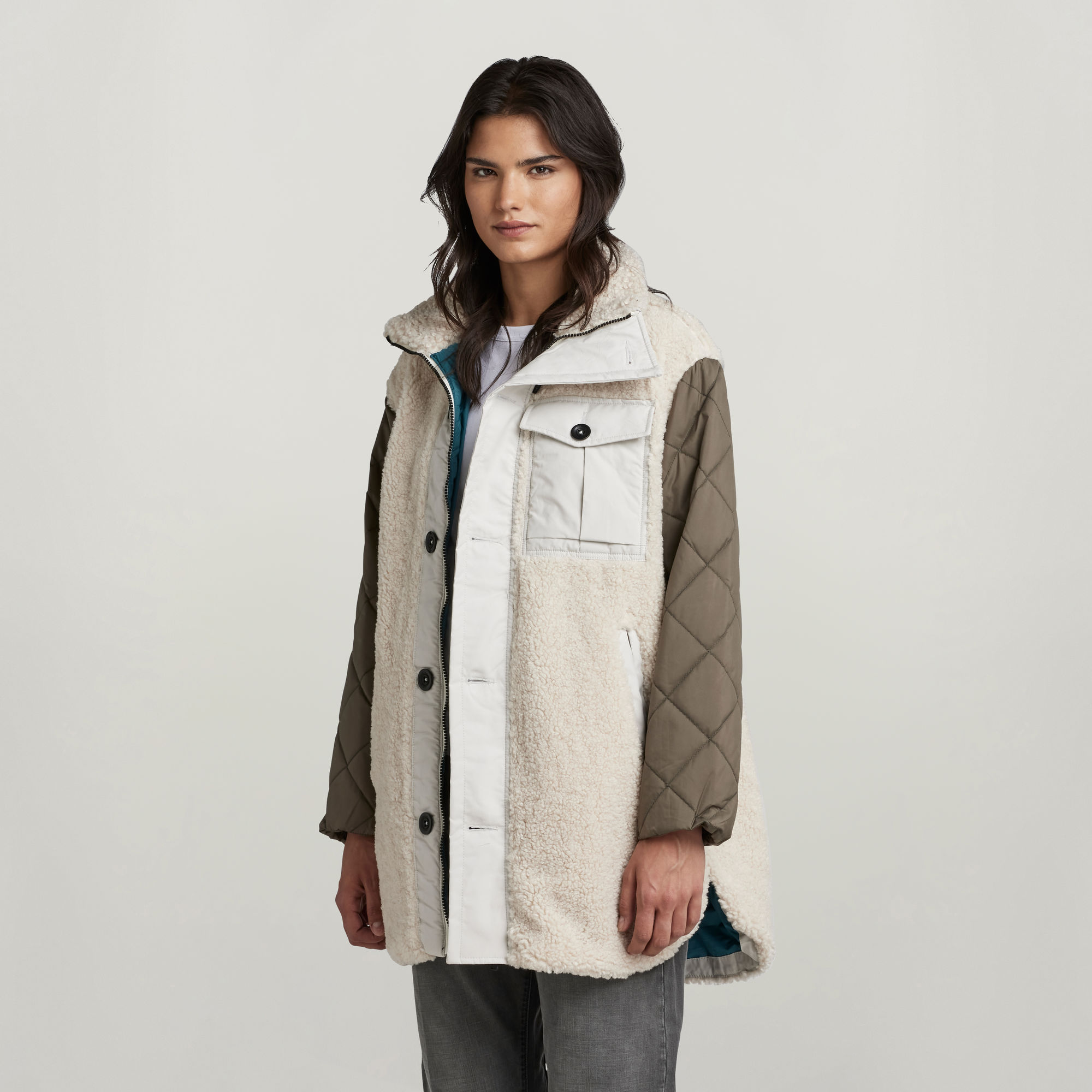 Teddy Mix Jacket | Multi color | G-Star RAW®