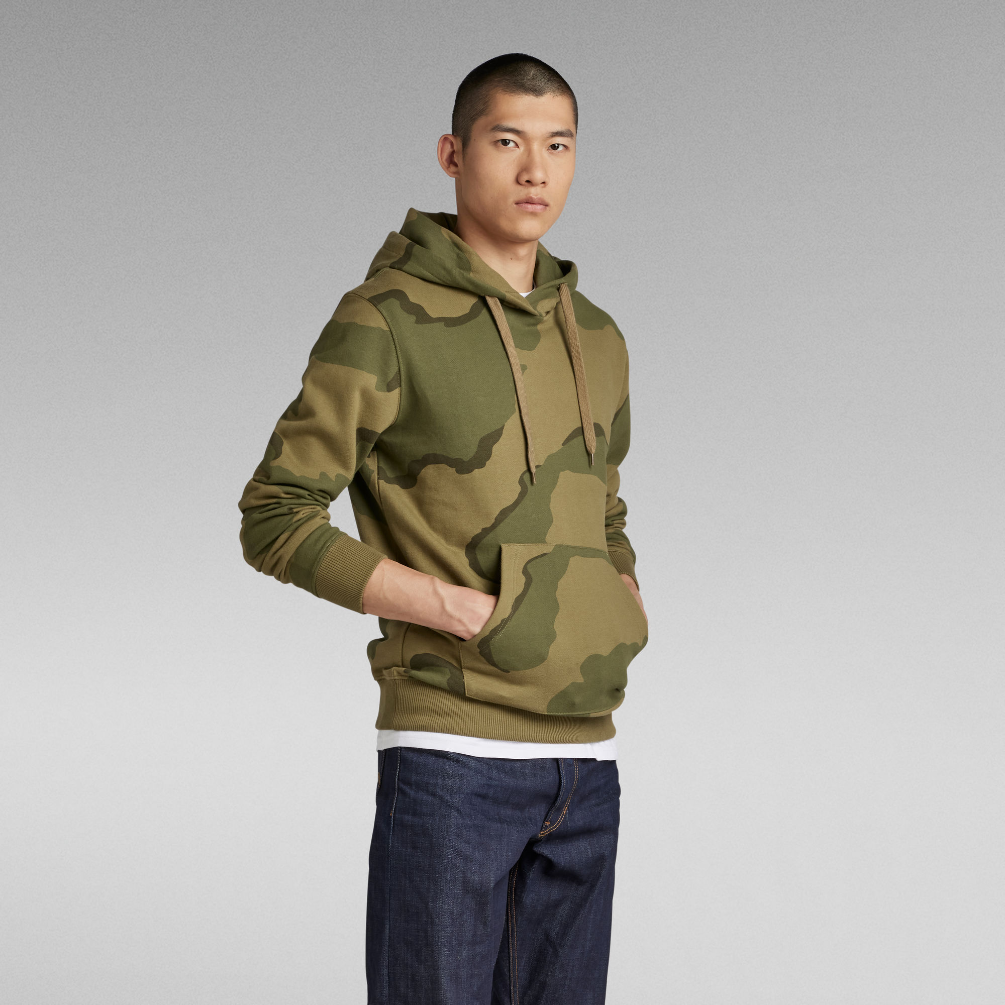 Desert Camo Hoodie | Multi color | G-Star RAW®