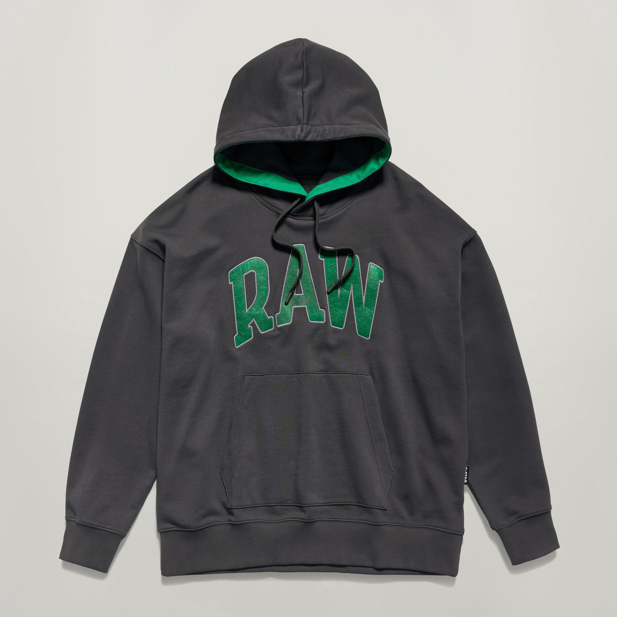 RAW University Oversized Hoodie | Grey | G-Star RAW®
