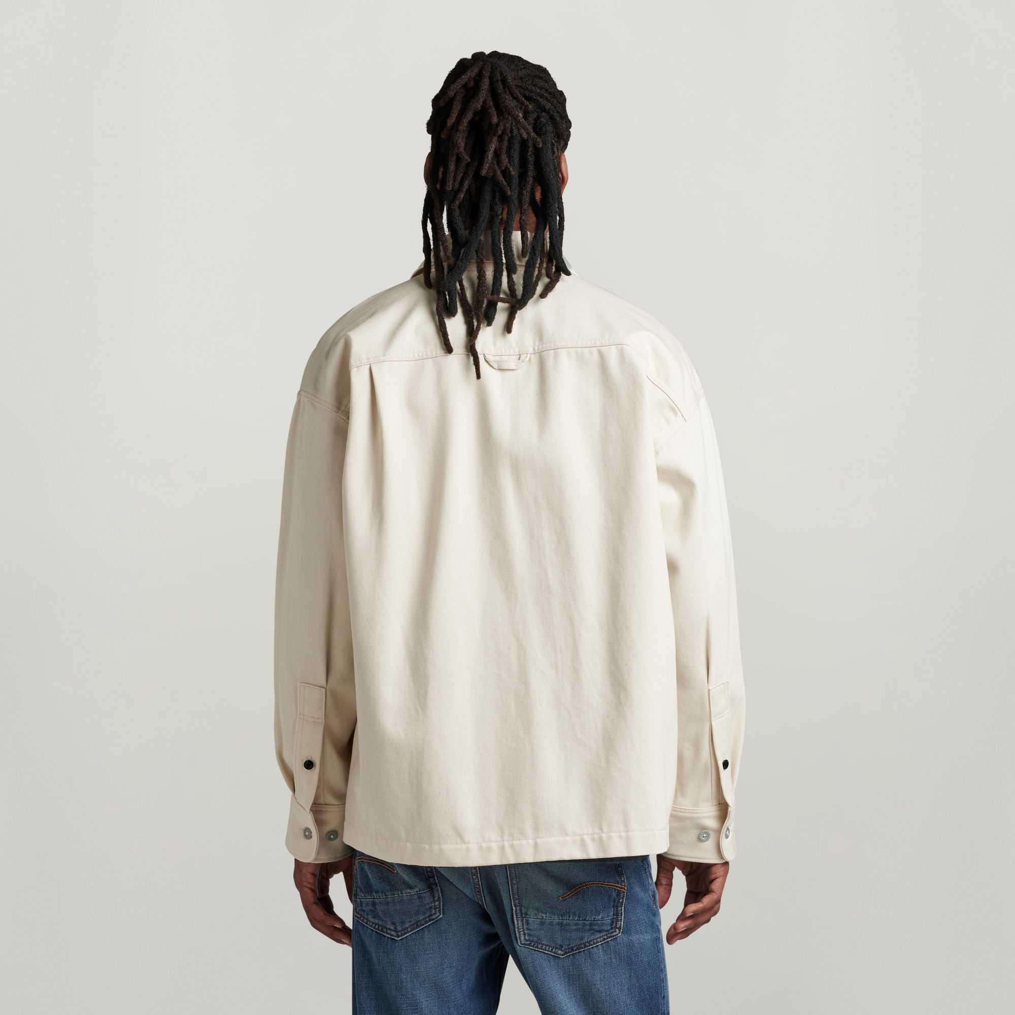 Boxy Fit Shirt | Beige | G-Star RAW®