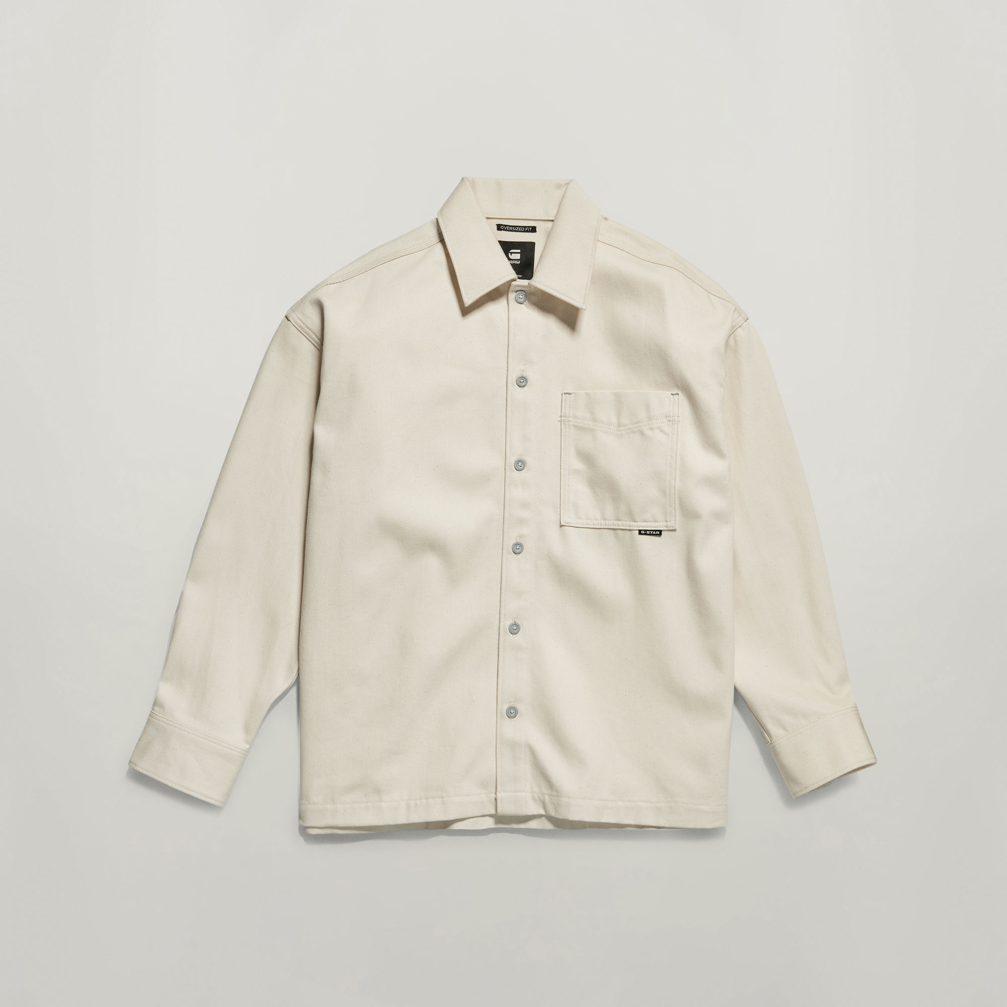 Boxy Fit Shirt | Beige | G-Star RAW®