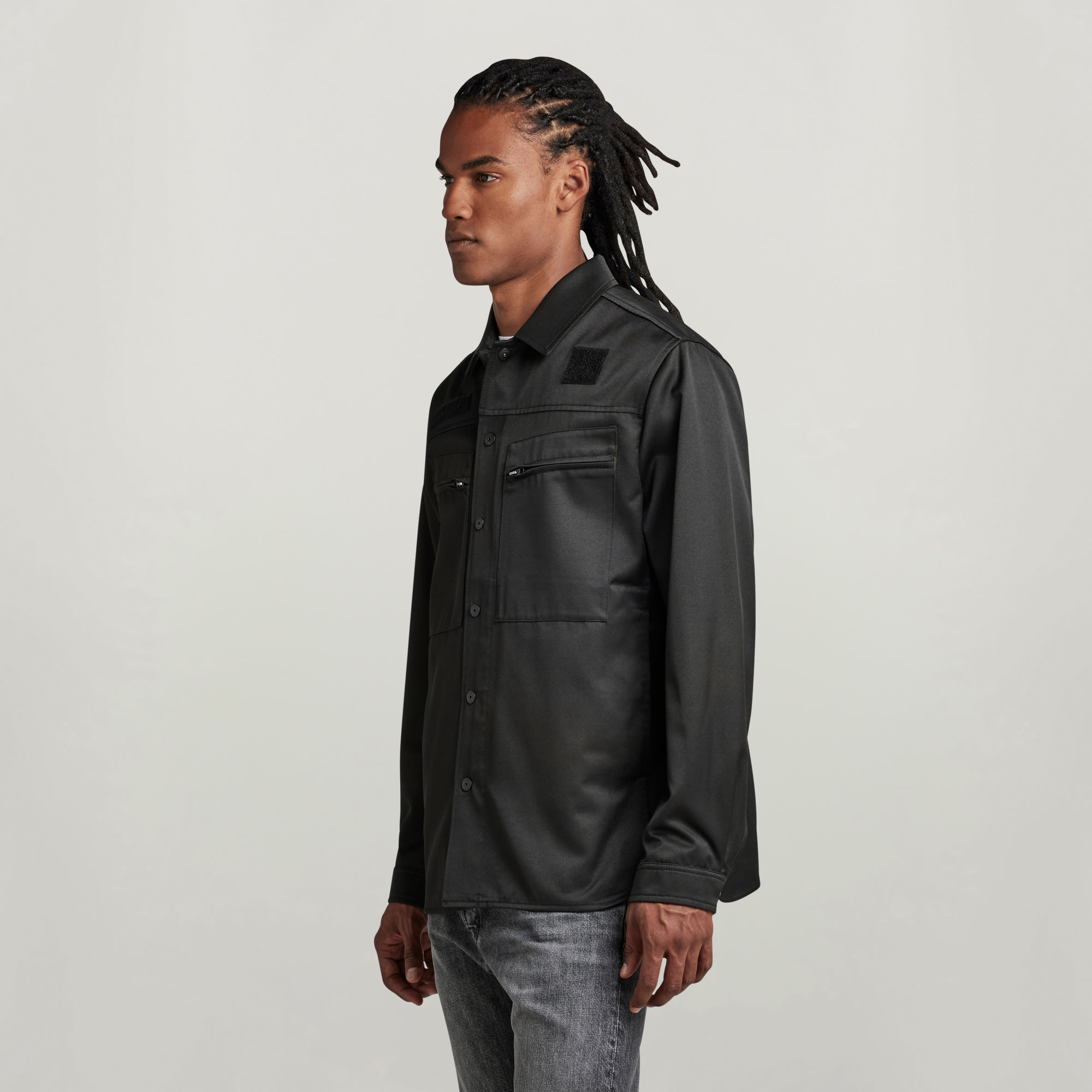 RF Service Overshirt | Schwarz | G-Star RAW®