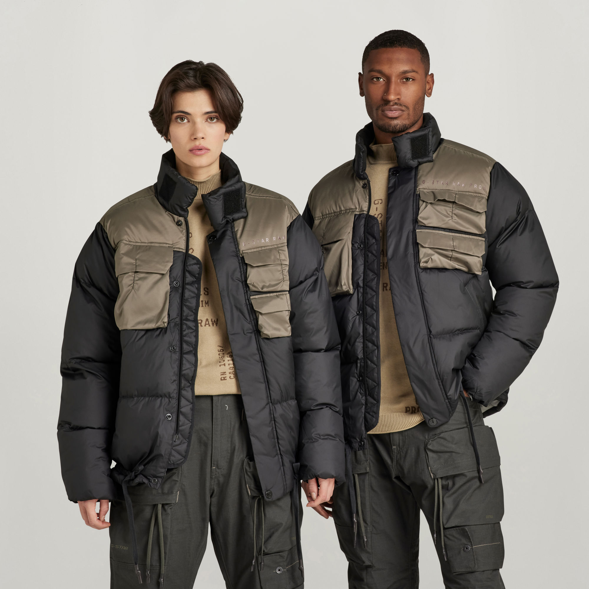 Unisex Attac Utility Puffer | Black | G-Star RAW®
