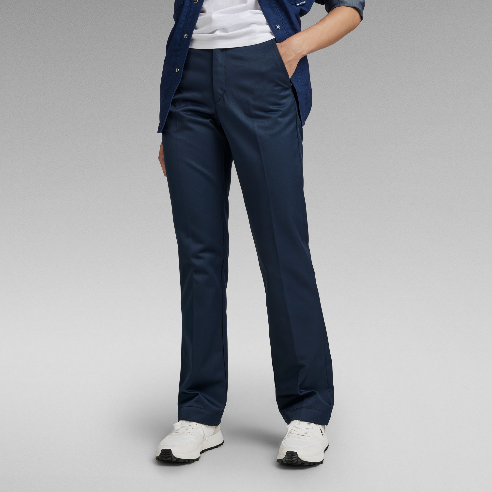Formal Smart Pants | Women | Dark blue | G-Star RAW®