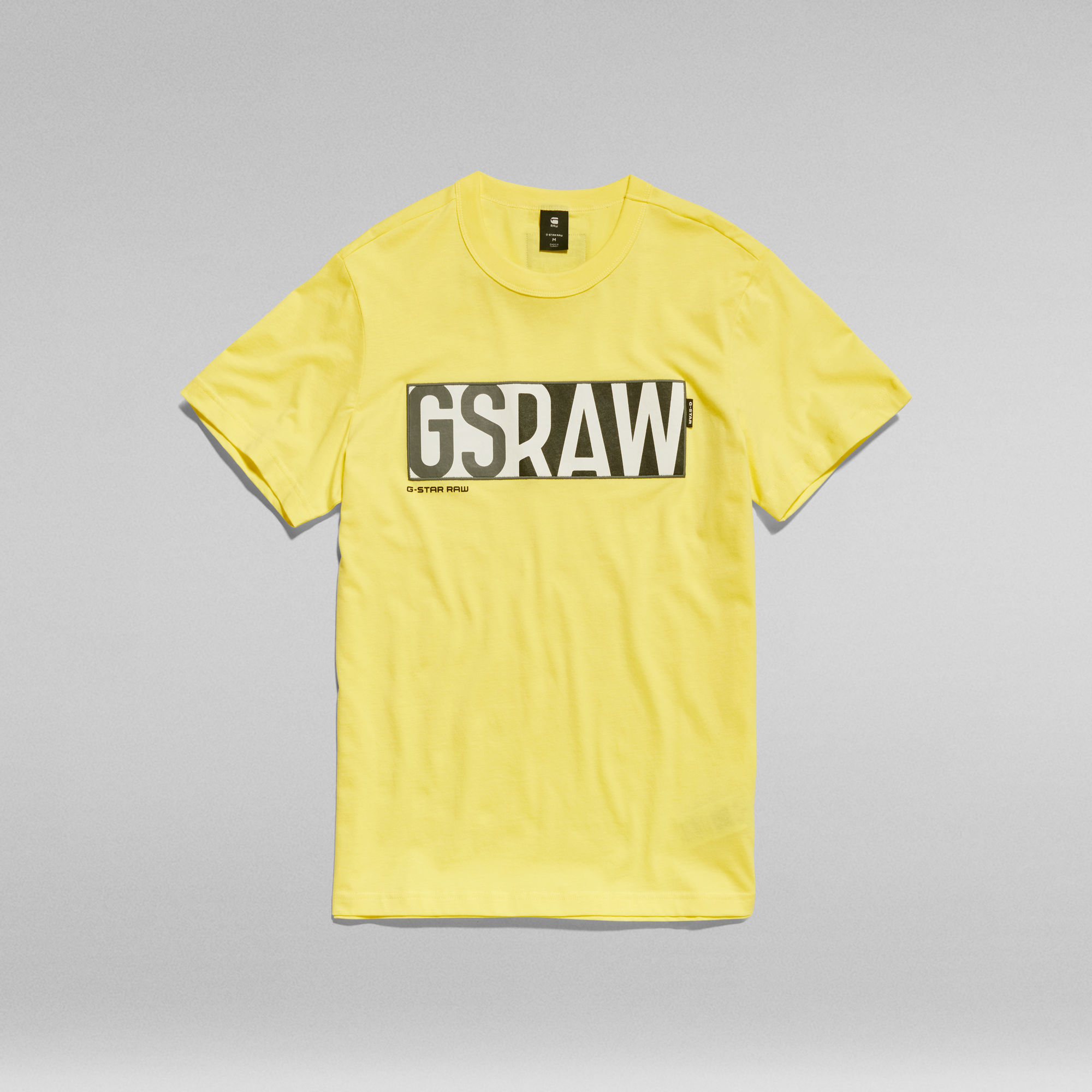GS Raw Denim Logo T-Shirt | Yellow | G-Star RAW®